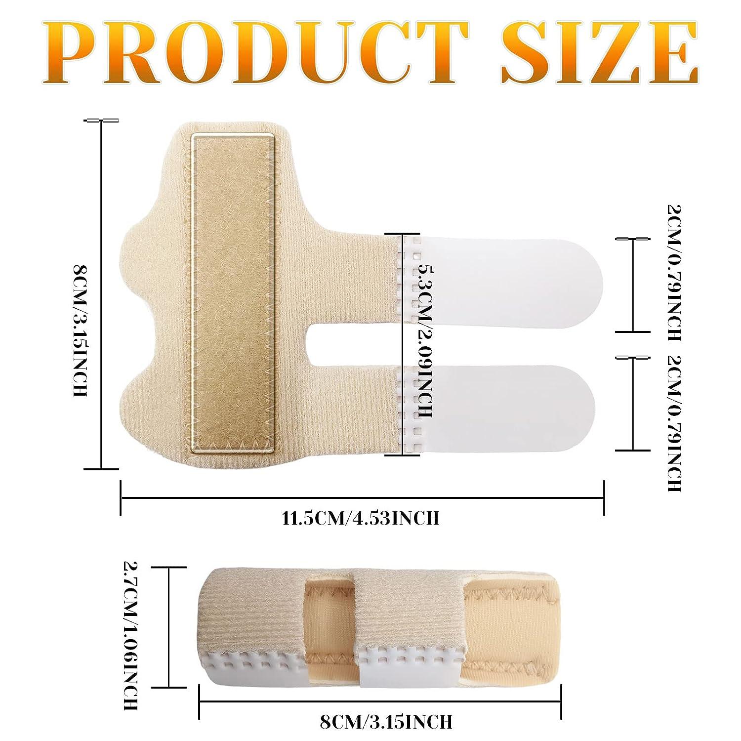 Adjustable Finger Splint Set for Trigger Finger Support - 3 Pcs Trigger ...