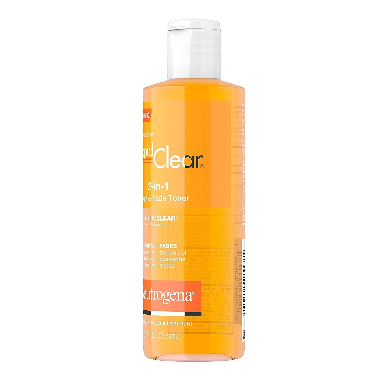 Neutrogena Rapid Clear 2-In-1 Acne Toner 8 fl. oz. - Fight & Fade | Buy ...