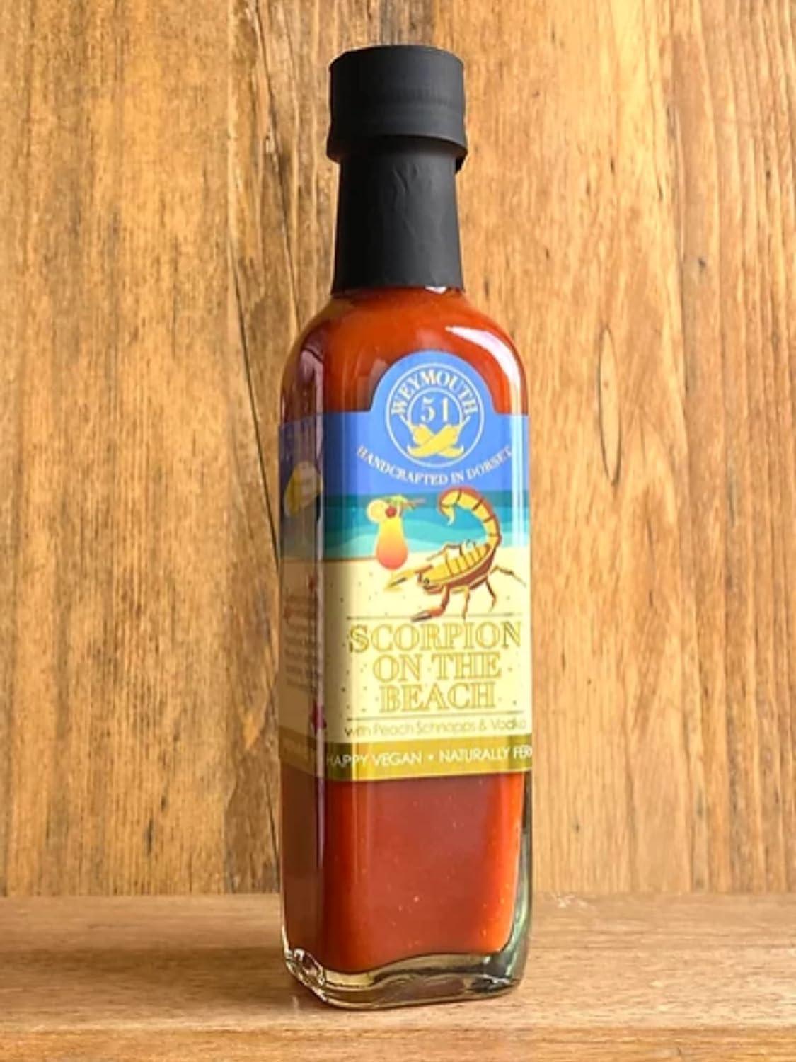Weymouth 51 Scorpion On The Beach 220ml - Super Hot Scorpion Chilli ...