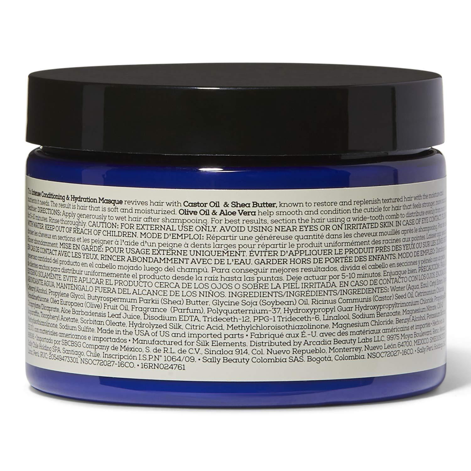 Silk Elements Intense Hydration Masque - Deep Conditioning Treatment ...