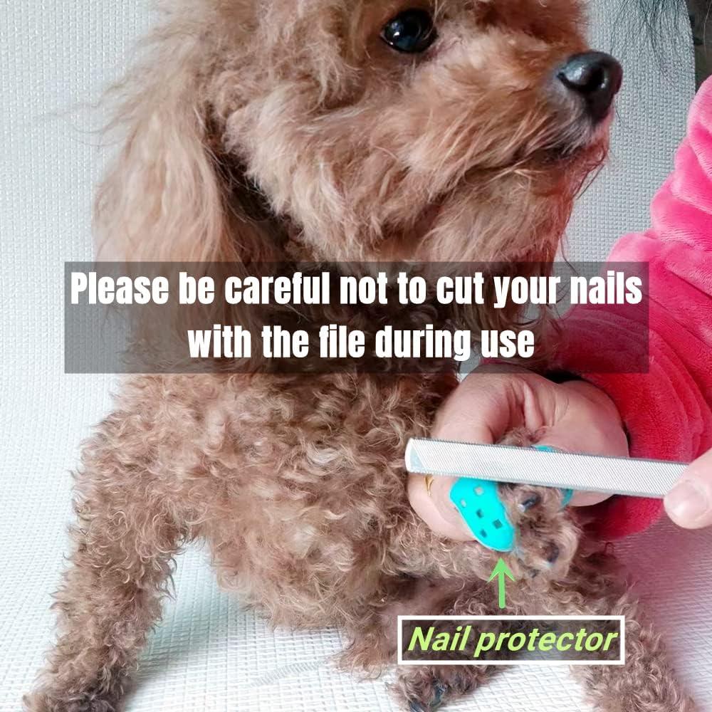 IDOU Stainless Steel Nail File Set for Thick Nails - 4-Sided Toe Nail ...