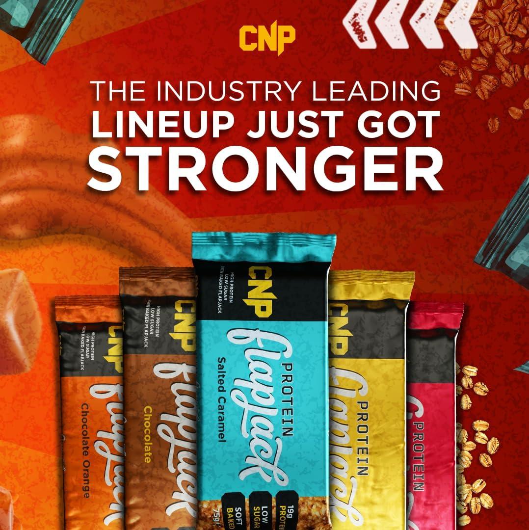CNP Professional Whey Protein Flapjacks - Salted Caramel Flavor | 18g ...