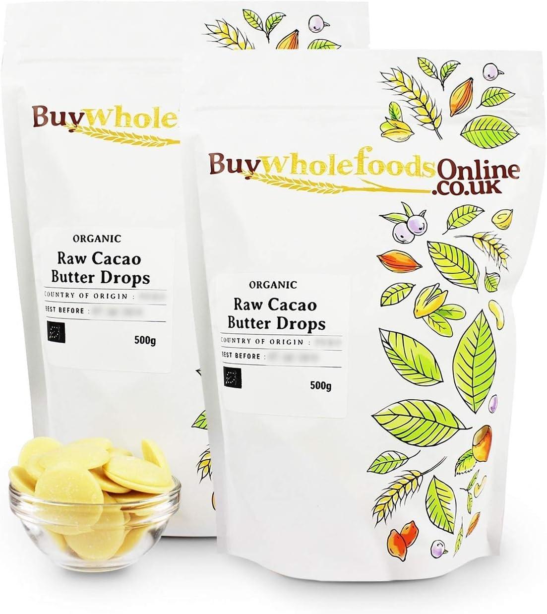 Organic Raw Cacao Butter Drops 1kg (BWFO) | Buy Now with Express ...
