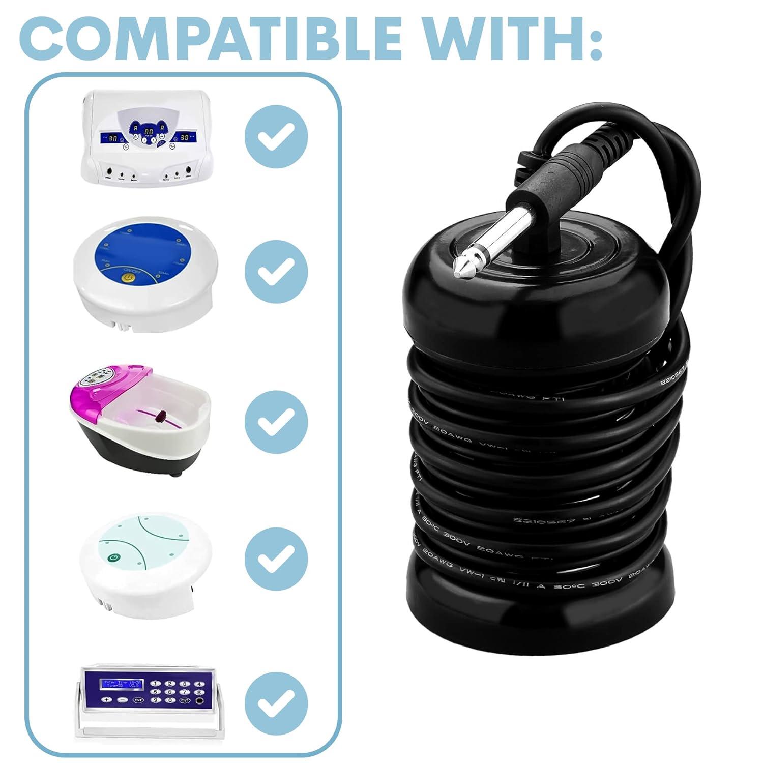 4 Pack Stainless Steel Detox Foot Bath Arrays for Aqua Spa Ionic ...