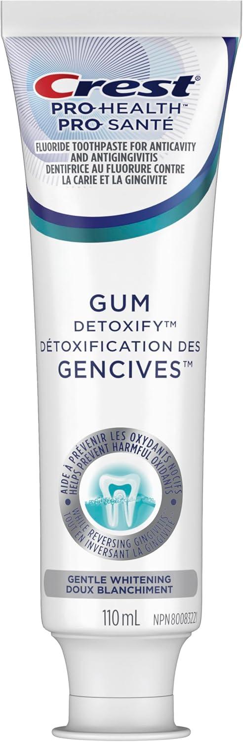 Crest Pro-Health Gum Detoxify Gentle Whitening Fluoride Toothpaste for ...