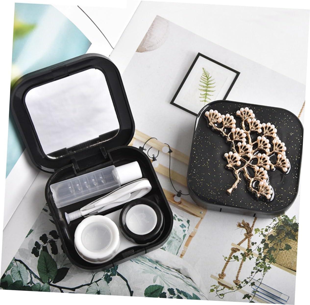 Partykindom Contact Lens Tank & Remover Set - Travel Case & Storage for ...