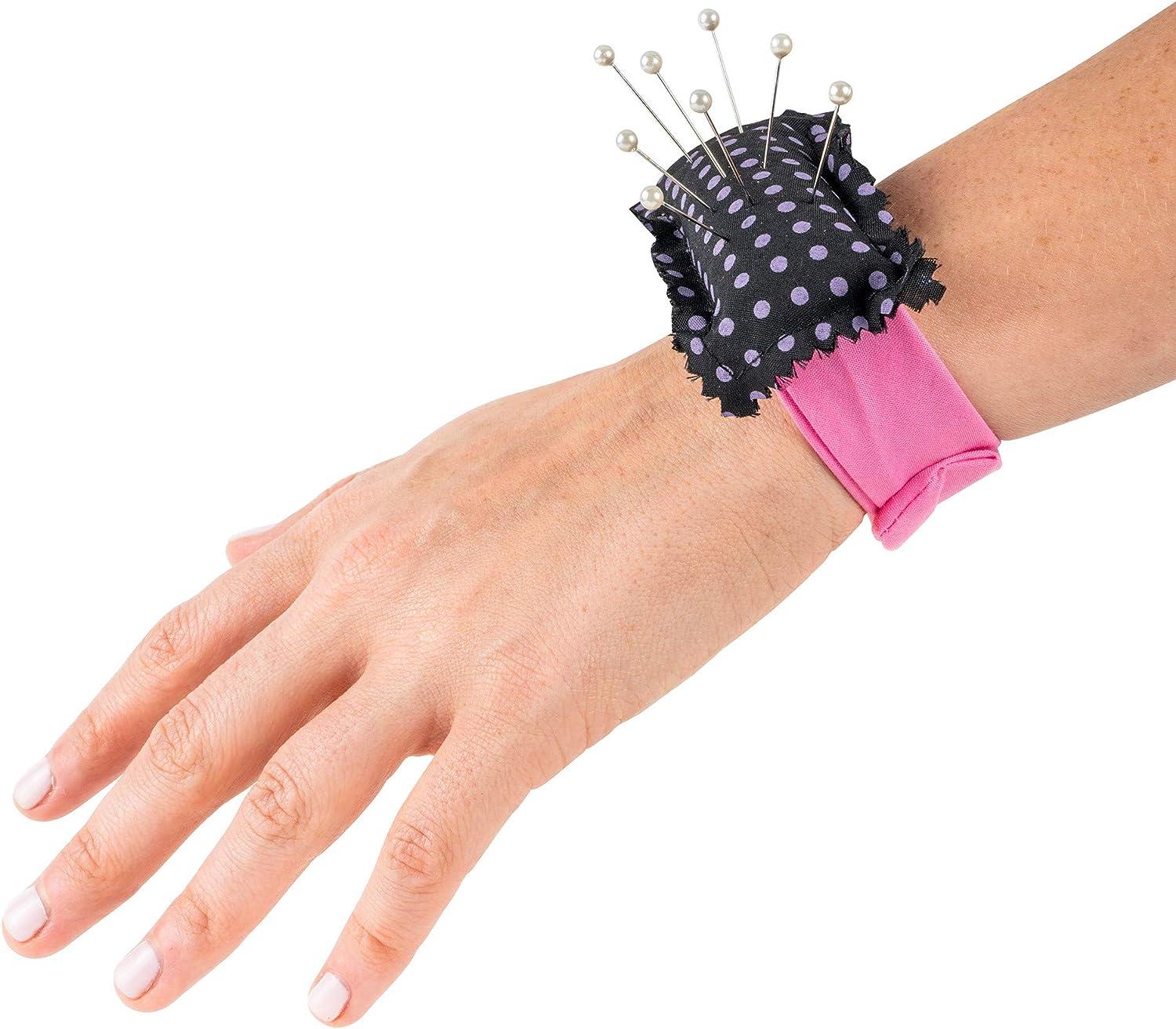 SINGER 07140 ProSeries Slap-On Wrist Pin Cushion - Assorted Prints ...