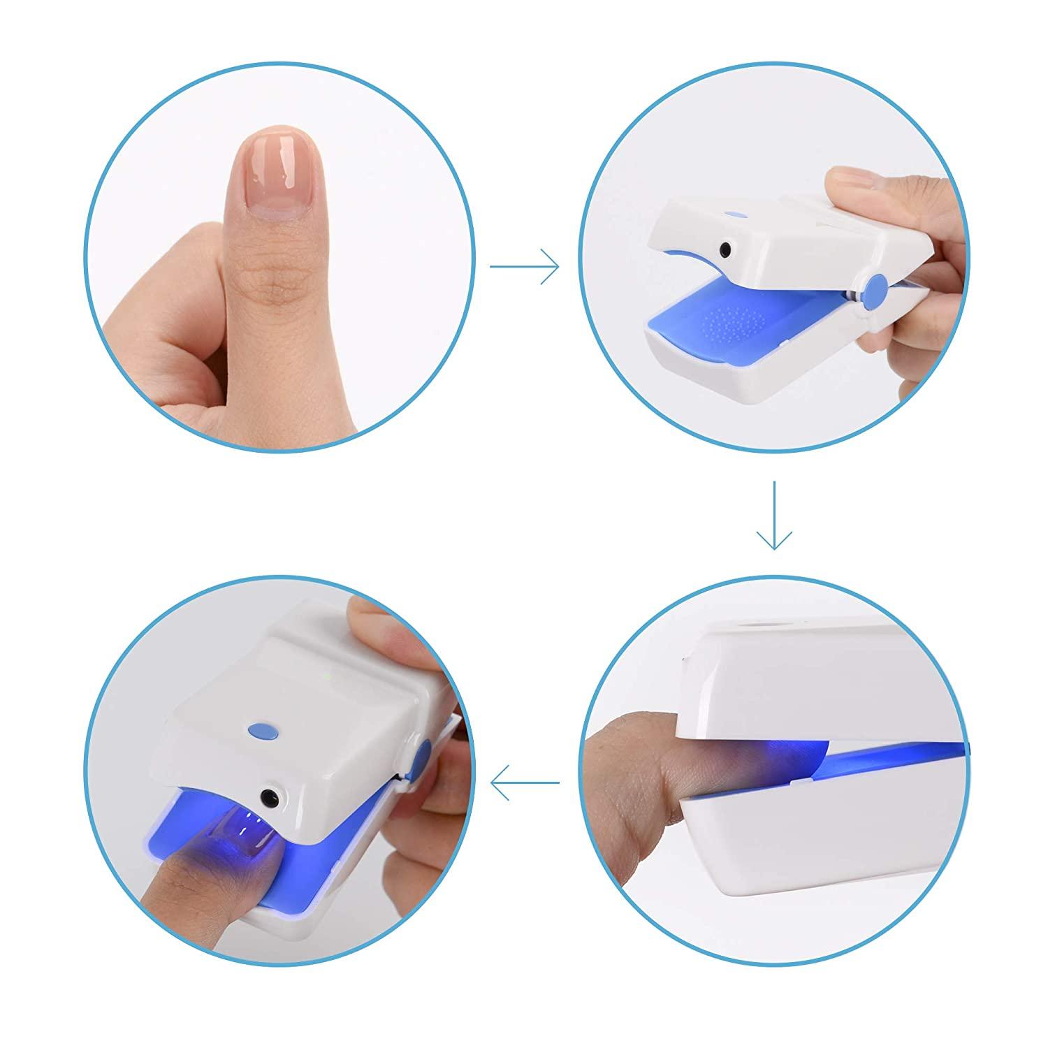 MAGNETOE Portable Nail Therapy Device | October 2021 Edition for Toes ...