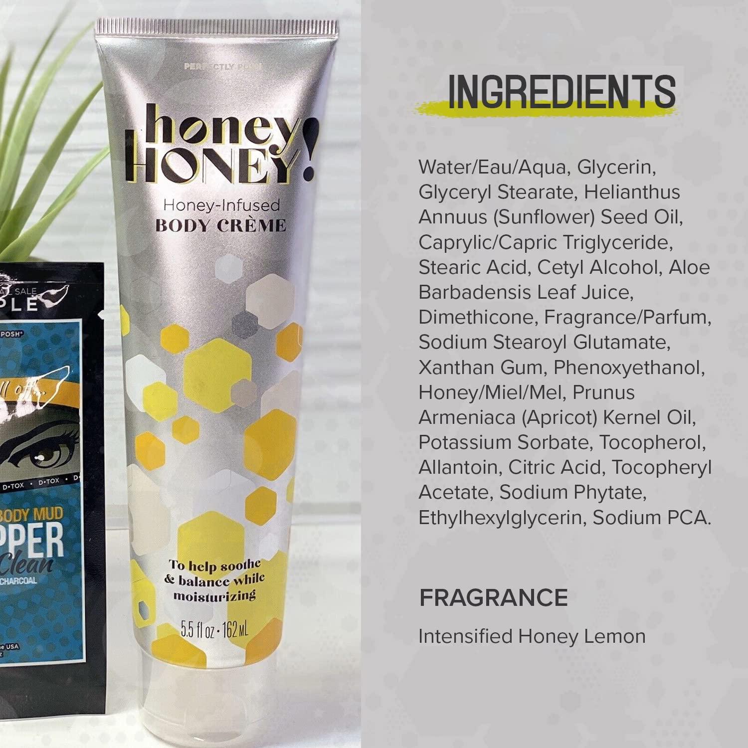 Perfectly Posh Honey Honey Healing Body Creme - Luxurious Skin Care