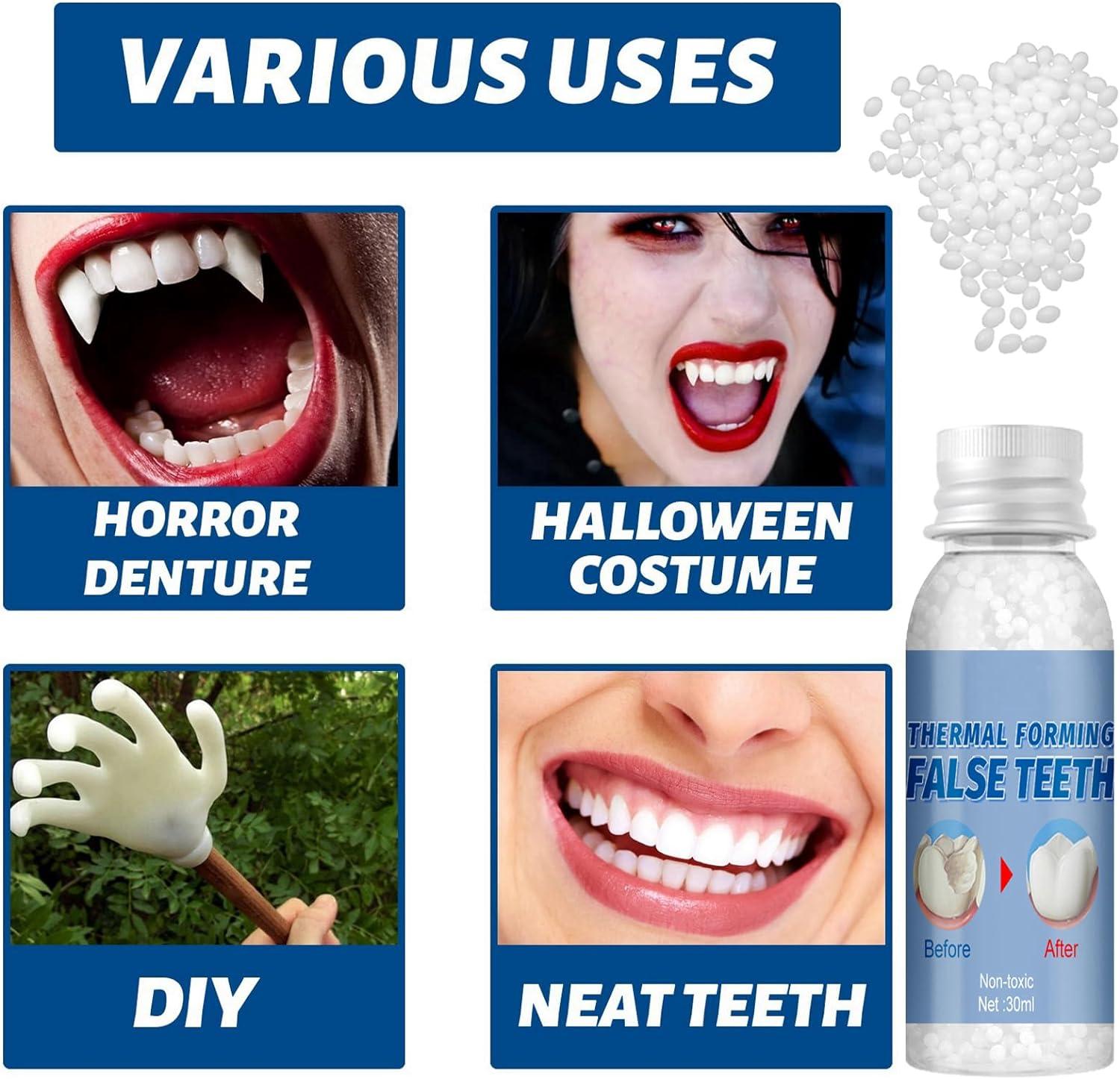 DIY Temporary Tooth Filling Kit for Missing or Broken Teeth - Moldable ...