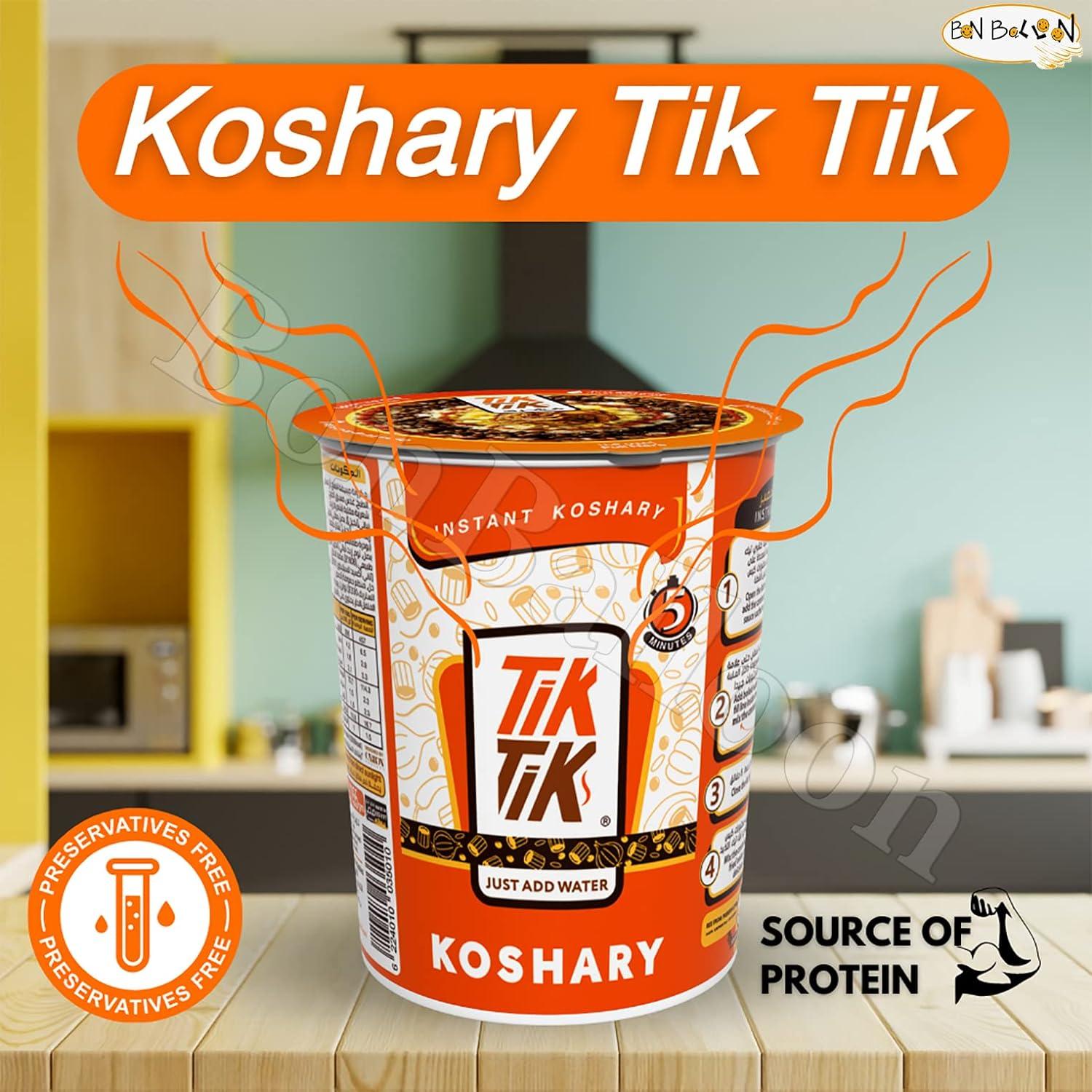 Koshari Tik Instant Kushari - Organic Egyptian National Dish (105gm ...