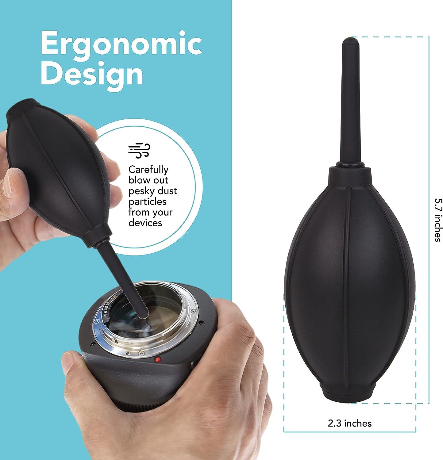 Foto&Tech Silicone Rubber Dust Blower for DSLR Cameras, Gaming Consoles ...