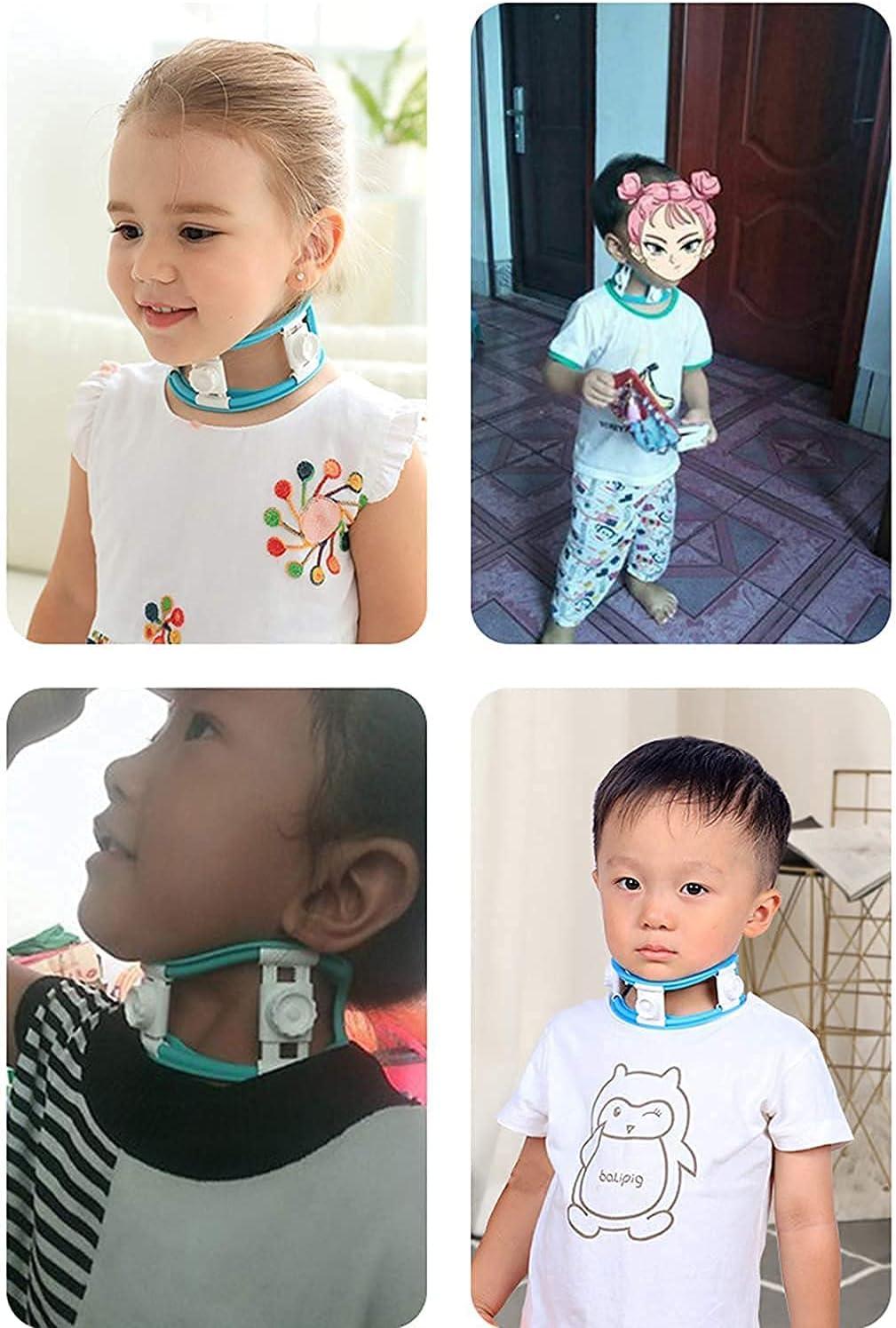 Baby Neck Support Collar - Adjustable Torticollis Corrector for ...