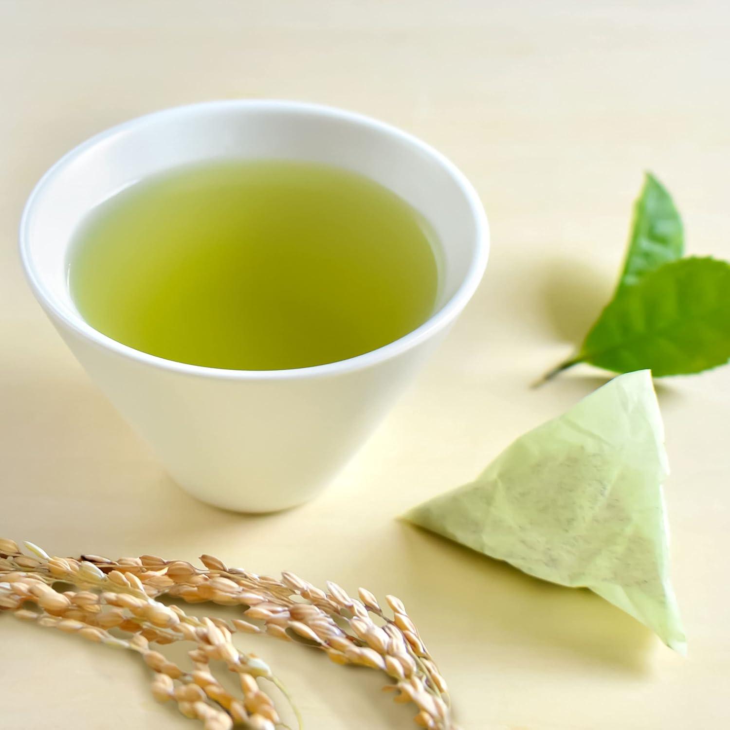 Buy Genmaicha Green Tea with Roasted Brown Rice - Low Caffeine Japanese ...