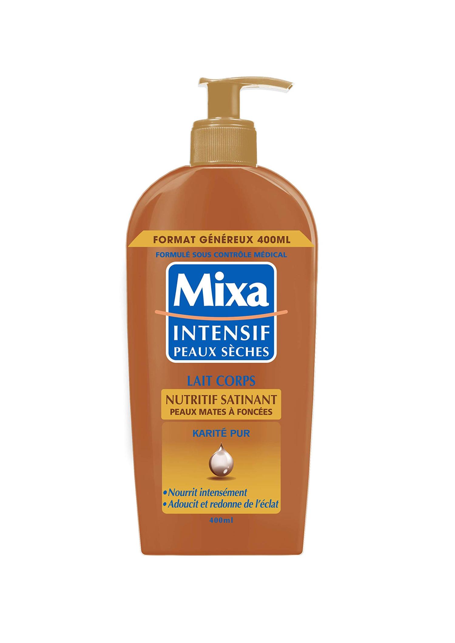 Mixa Intensive Nourishing Body Milk for Dry Skin | 400ml | Silky Skin ...