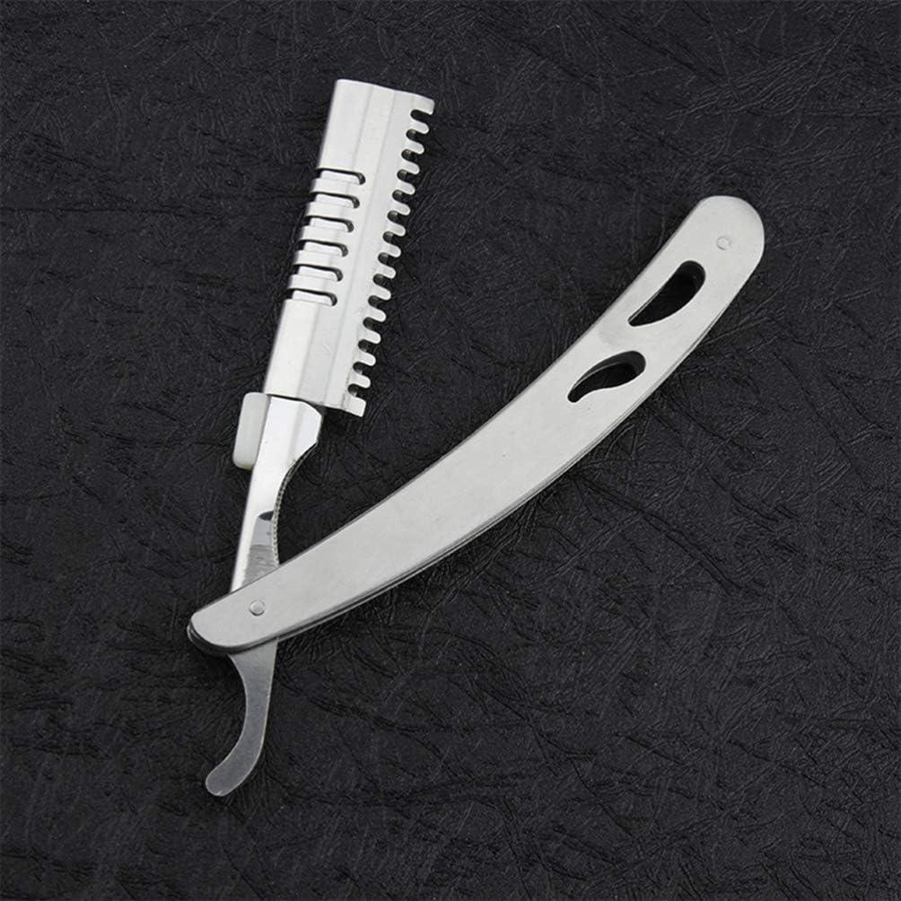 Minkissy Man Folding Razor - Vintage Straight Edge Razor with ...
