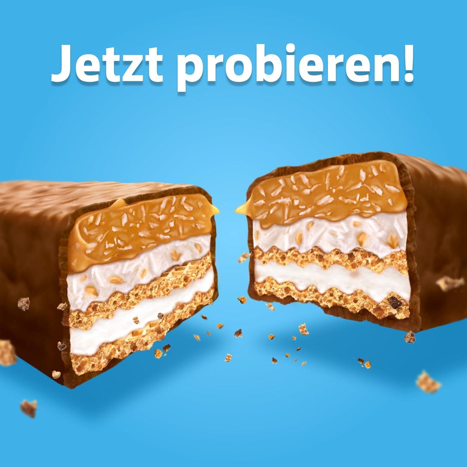 Buy Knoppers Coconut Bar - 24 x 40g | Waffle Bar with Milk & Coconut Cream Hazelnuts & Chocolate ...