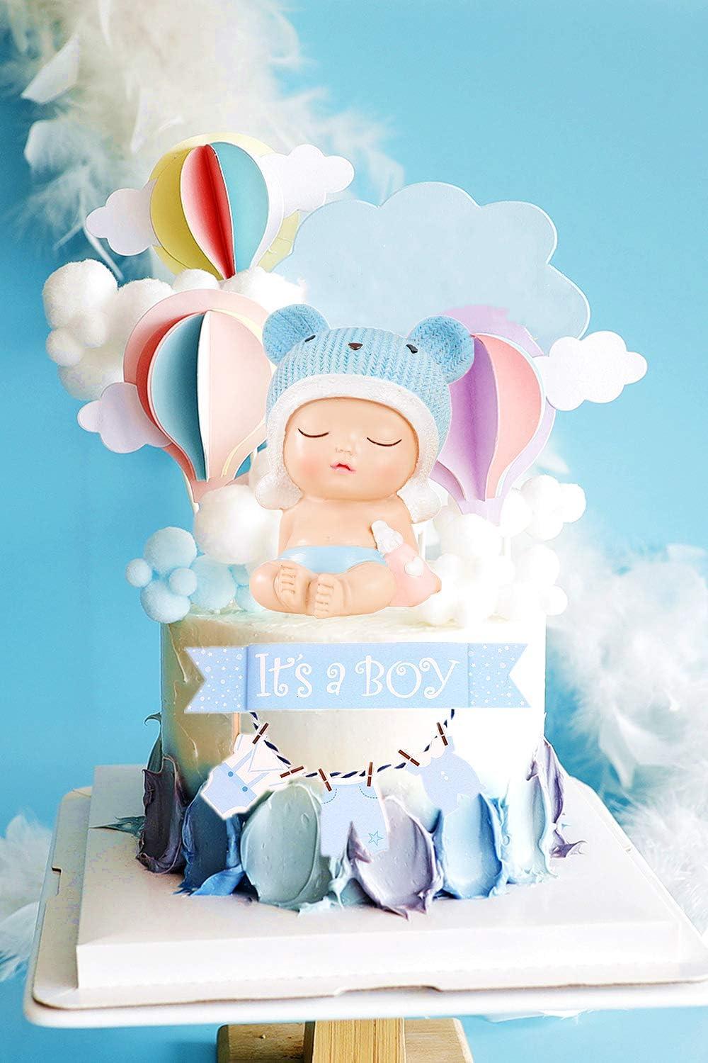 JeVenis Blue Baby Boy Cake Decoration Oh Boy Cake Decoration Its a Boy ...
