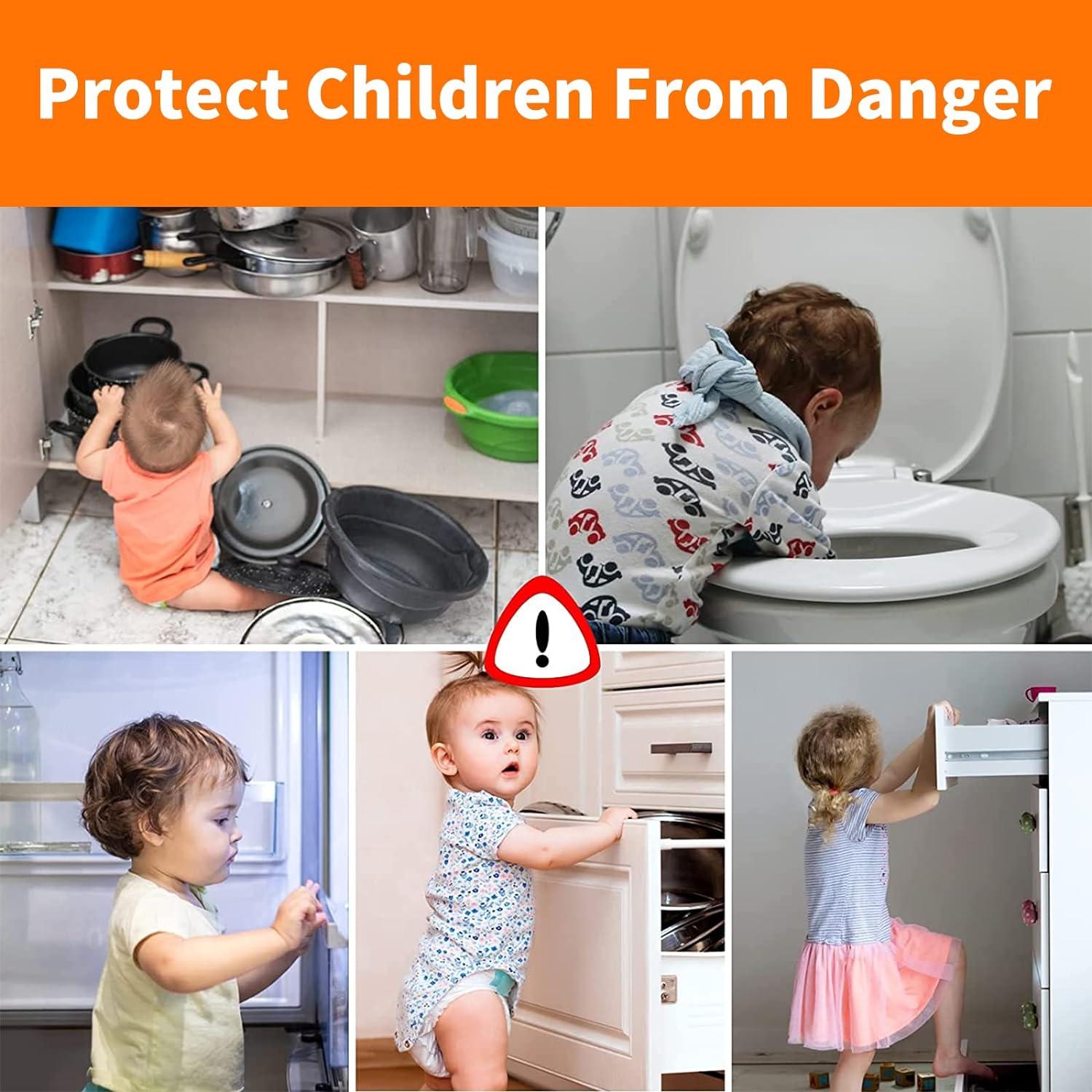 Child Safety Cupboard Locks Baby Proofing Safety Guards Kit Baby Proof ...