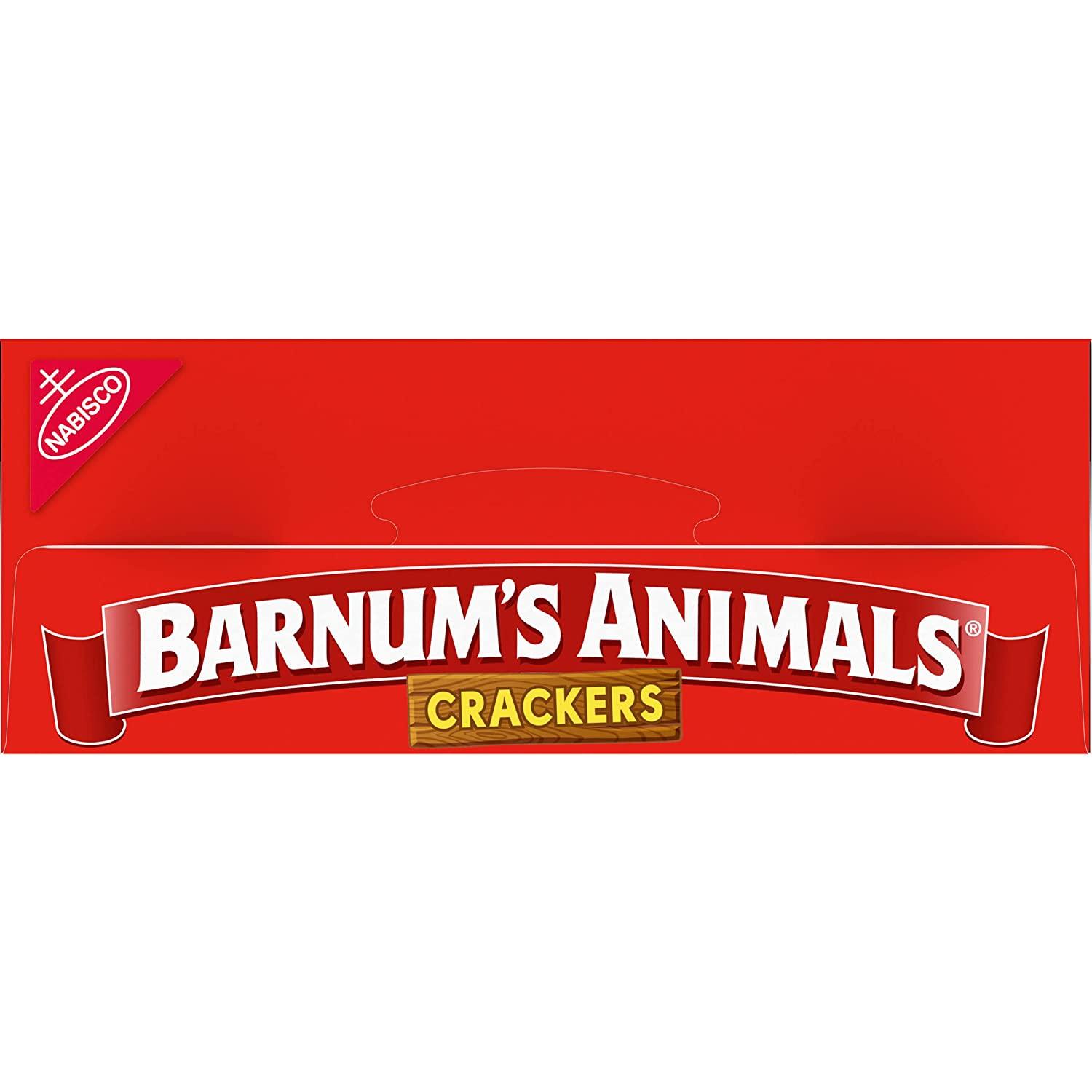 Barnum's Original Animal Crackers - 2.13 oz | Classic Snack for Kids ...