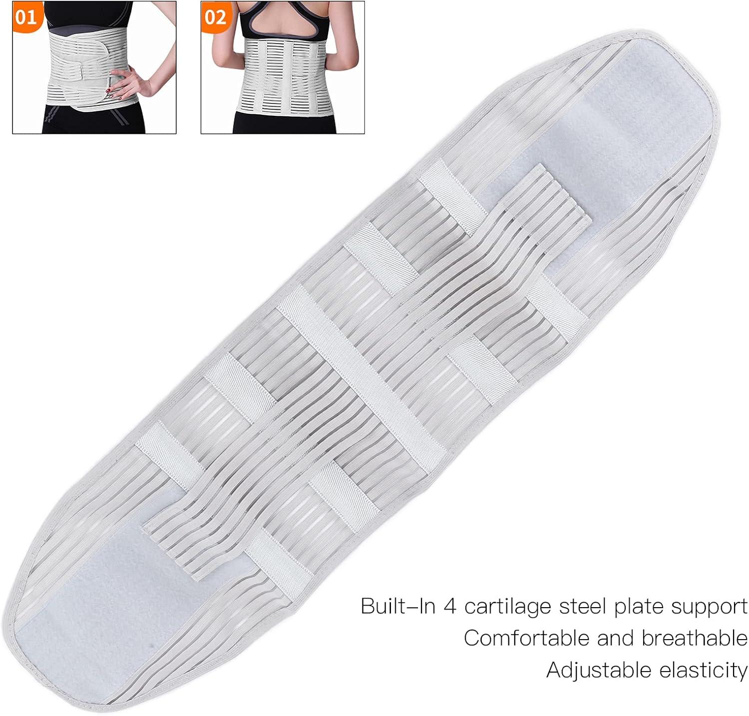 Yuecoom Compression Back Bandage | Breathable Adjustable Elastic Waist ...