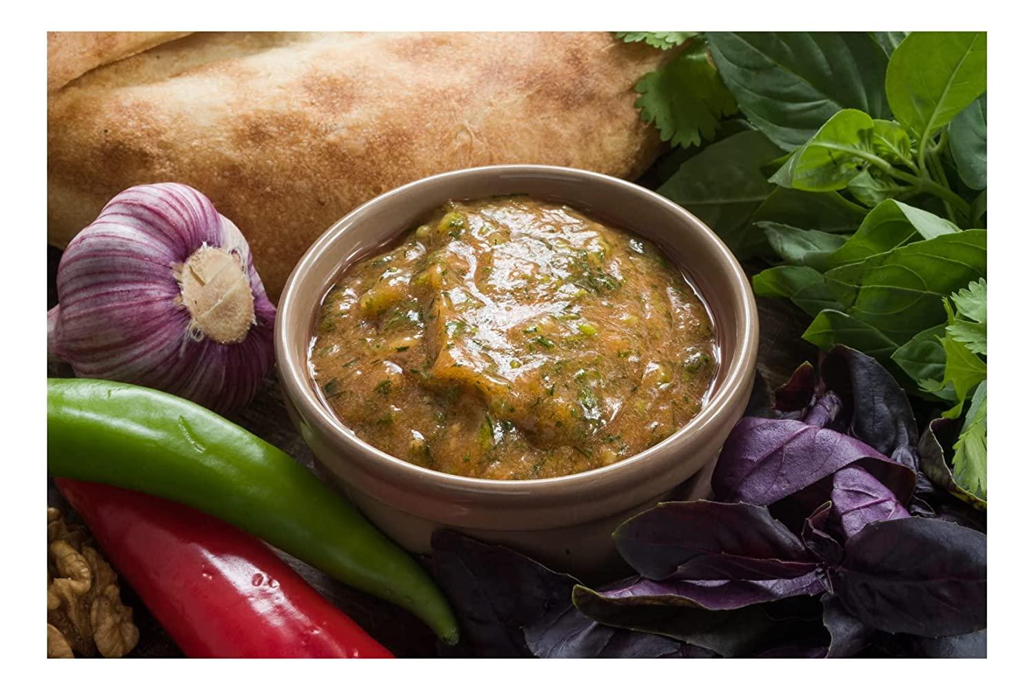 Tkemali Green: Authentic Georgian Sauce - 100% Original Recipe