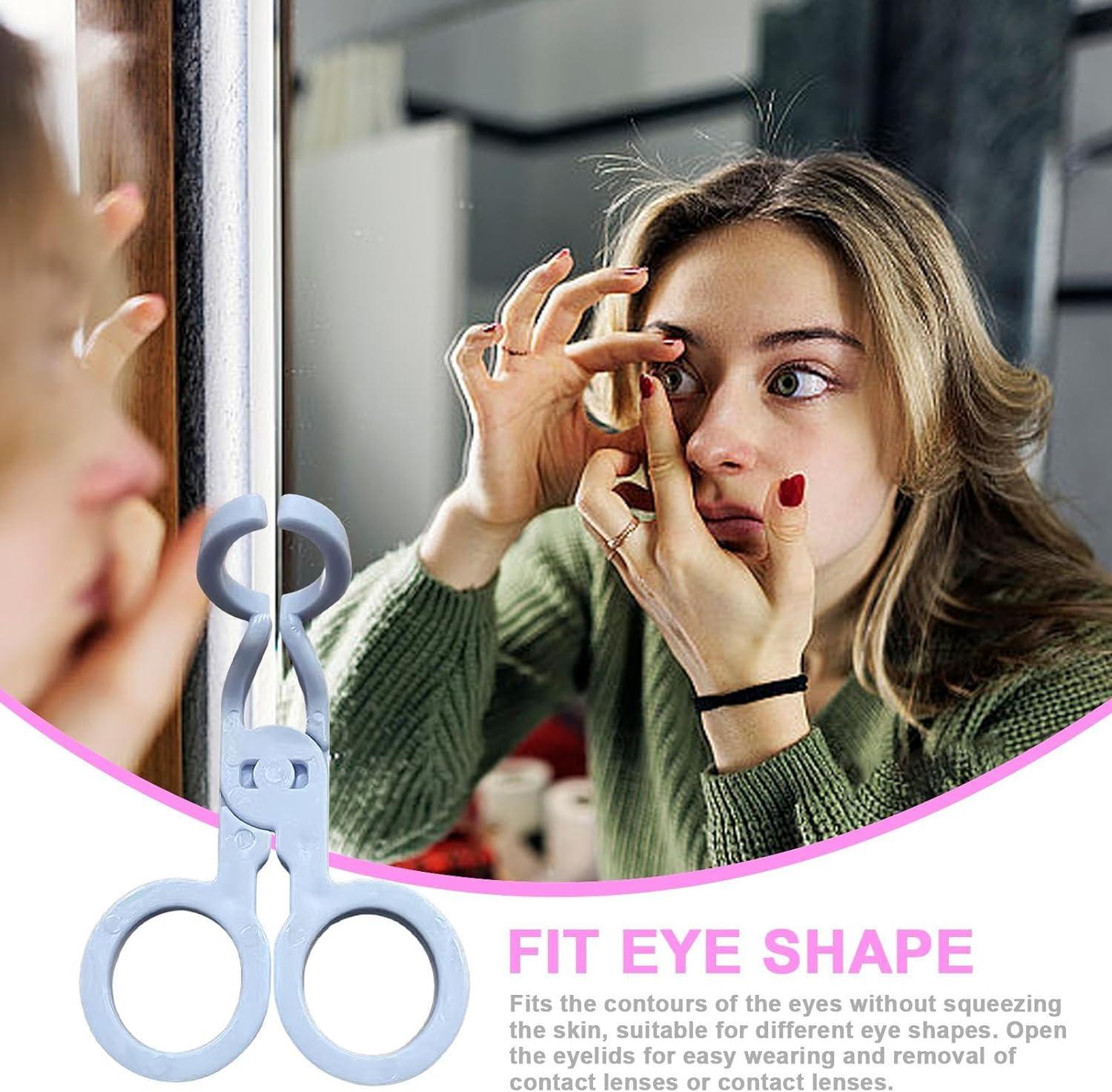 Contact Lens Wearing Aids - Contact Lens Eyelid Stretcher Eyeglass ...