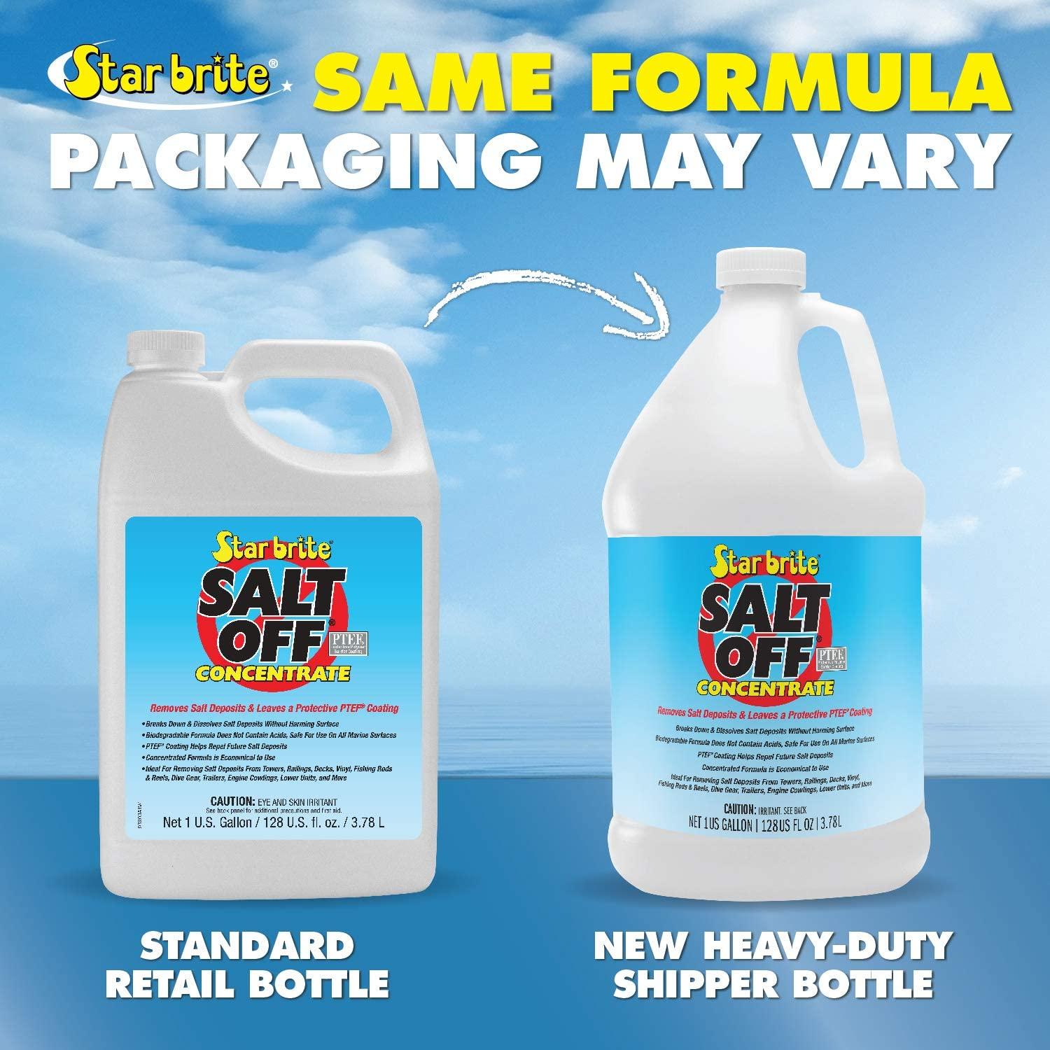 Star Brite Salt Off 1 Gallon Concentrate - Removes Salt Deposits ...