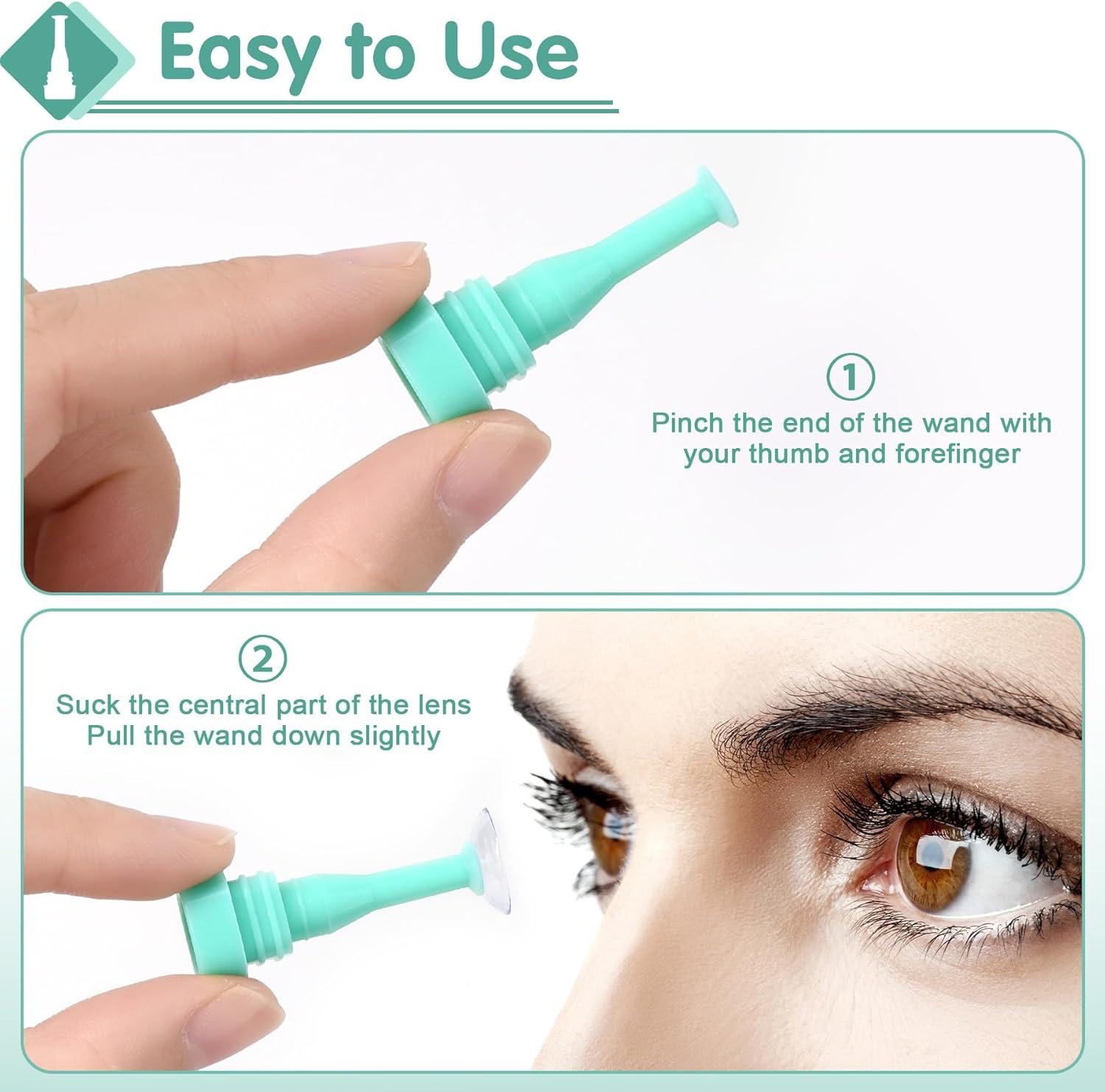 Soft Contact Lens Insertion & Removal Tool - Suction Cup for RGP ...