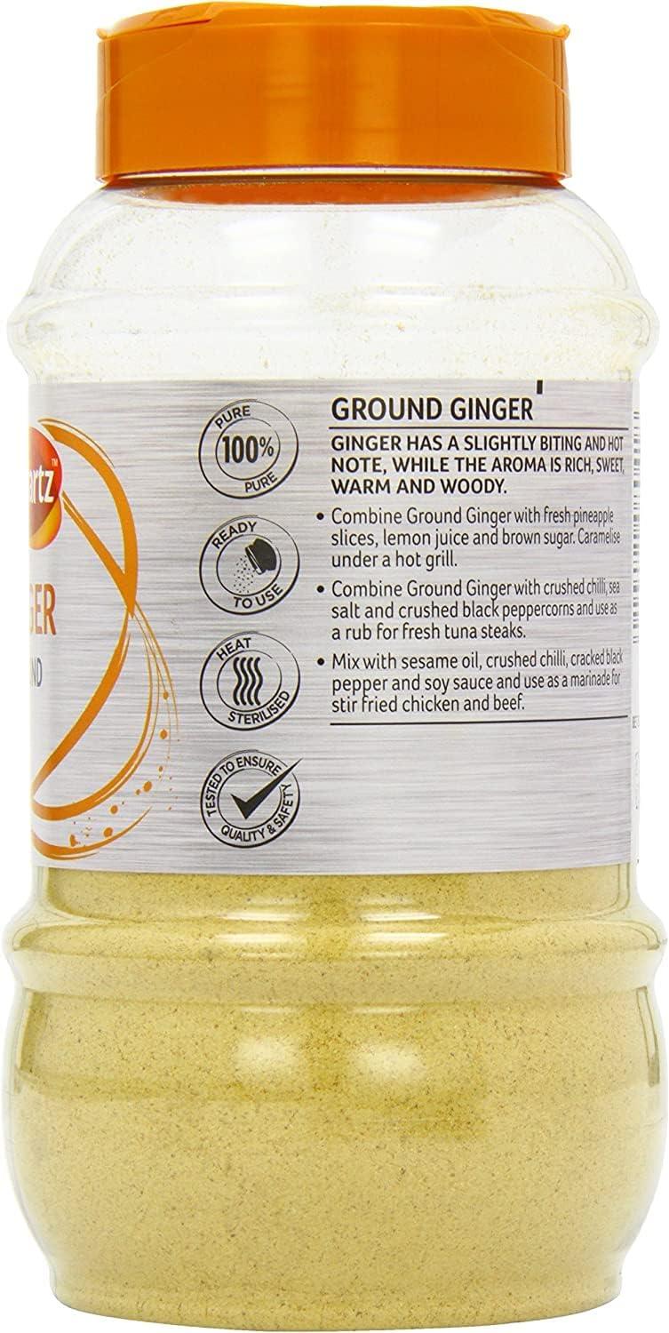 Schwartz Ground Ginger Powder Warm and Sweet Aromatic Spice for Indian Curry Sauce 310Gram ...