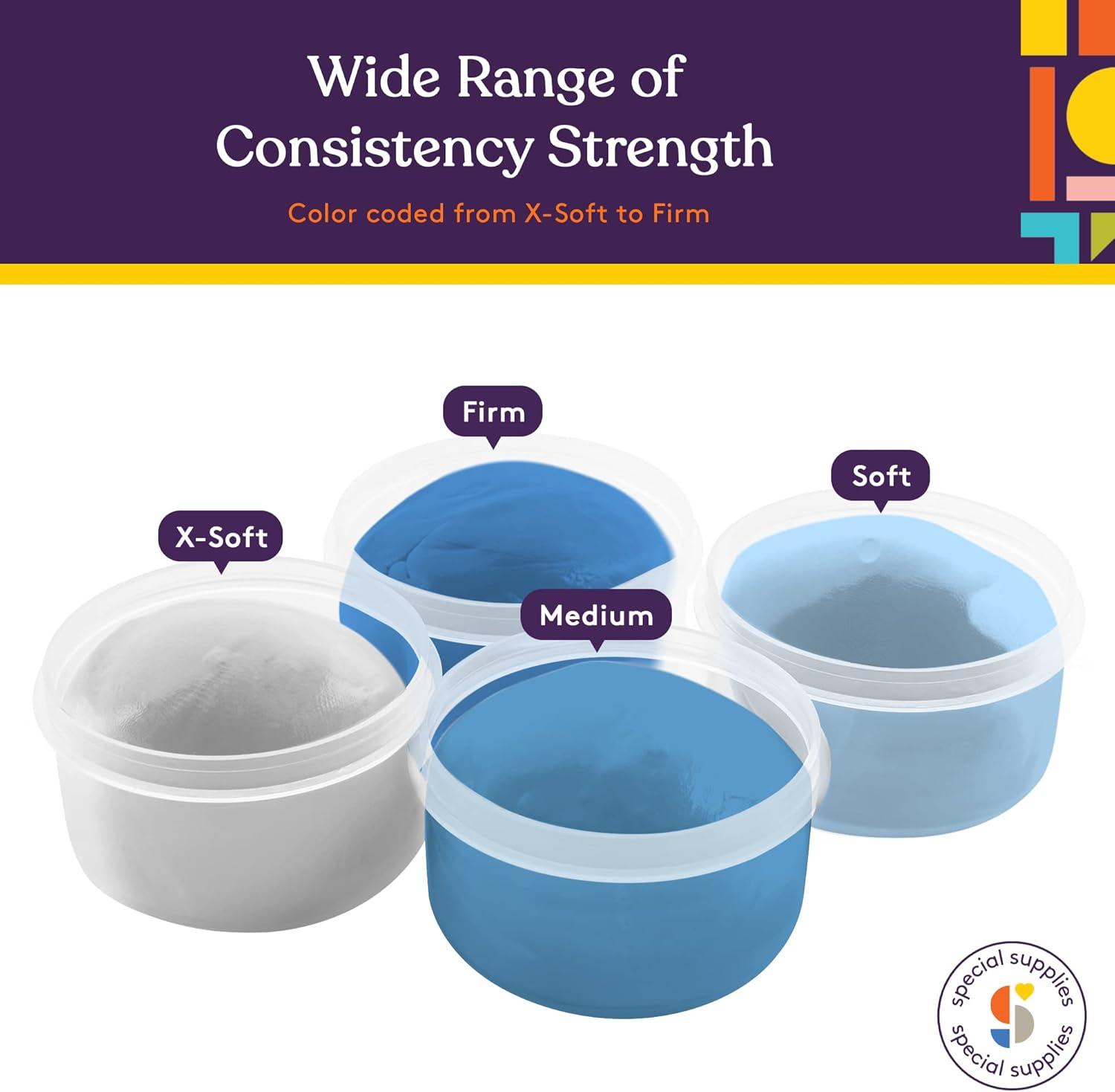 Special Supplies Therapy Putty Kit - Resistive Hand Exercise Stress ...
