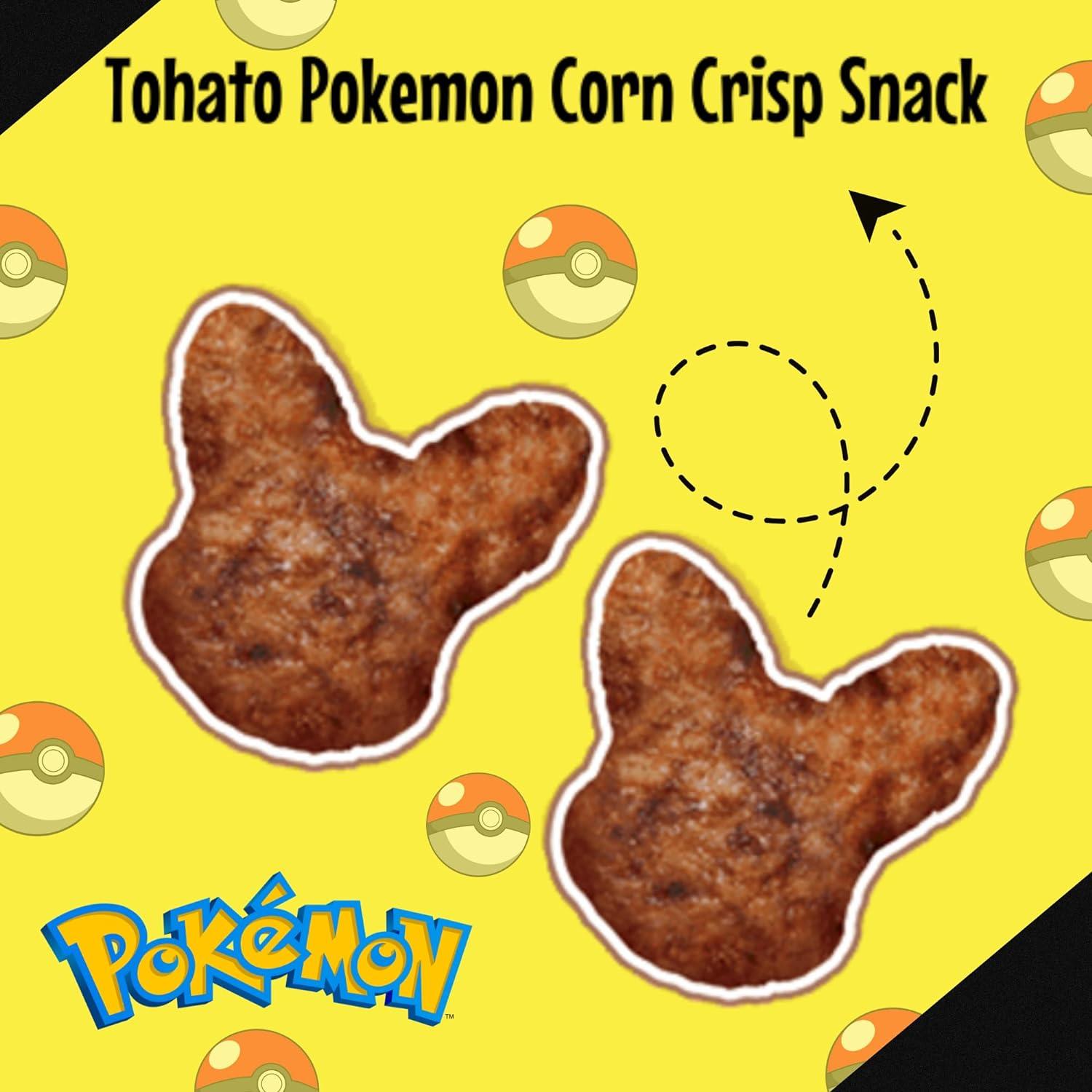 Tohato Pokemon Chocolate Flavour Corn Puff Snack 23g (Pack of 2) | Buy ...