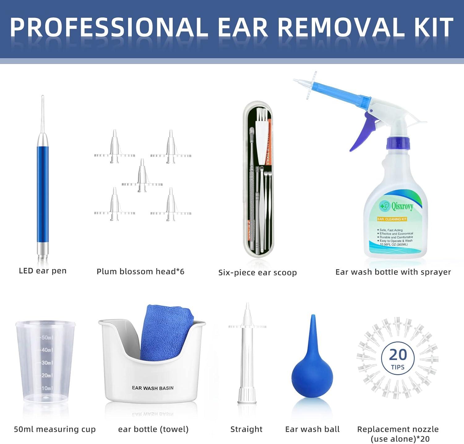 Electric Ear Wax Removal Kit - Safe & Easy Ear Cleaning for Adults ...