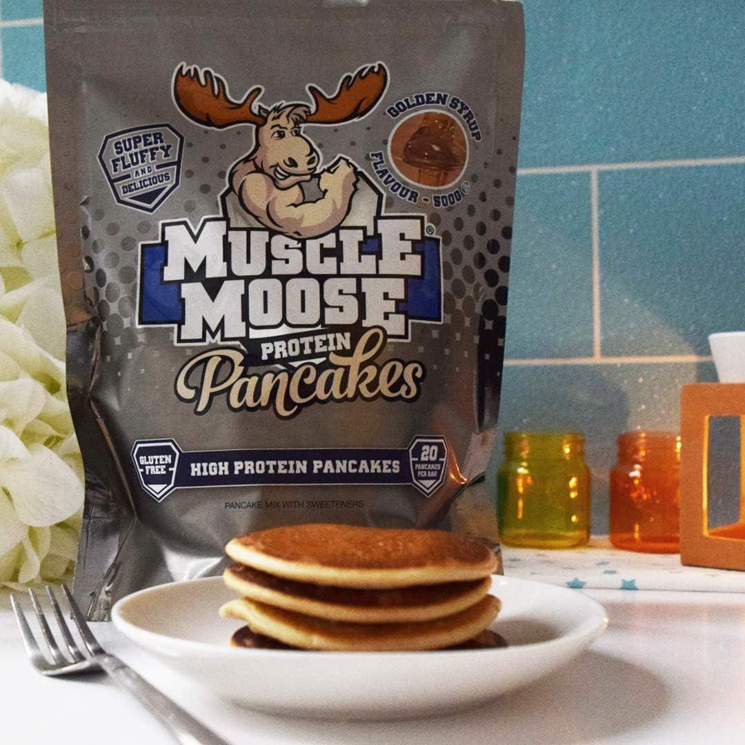Muscle Moose Protein Pancake Mix 26g Protein Light Fluffy Texture ...