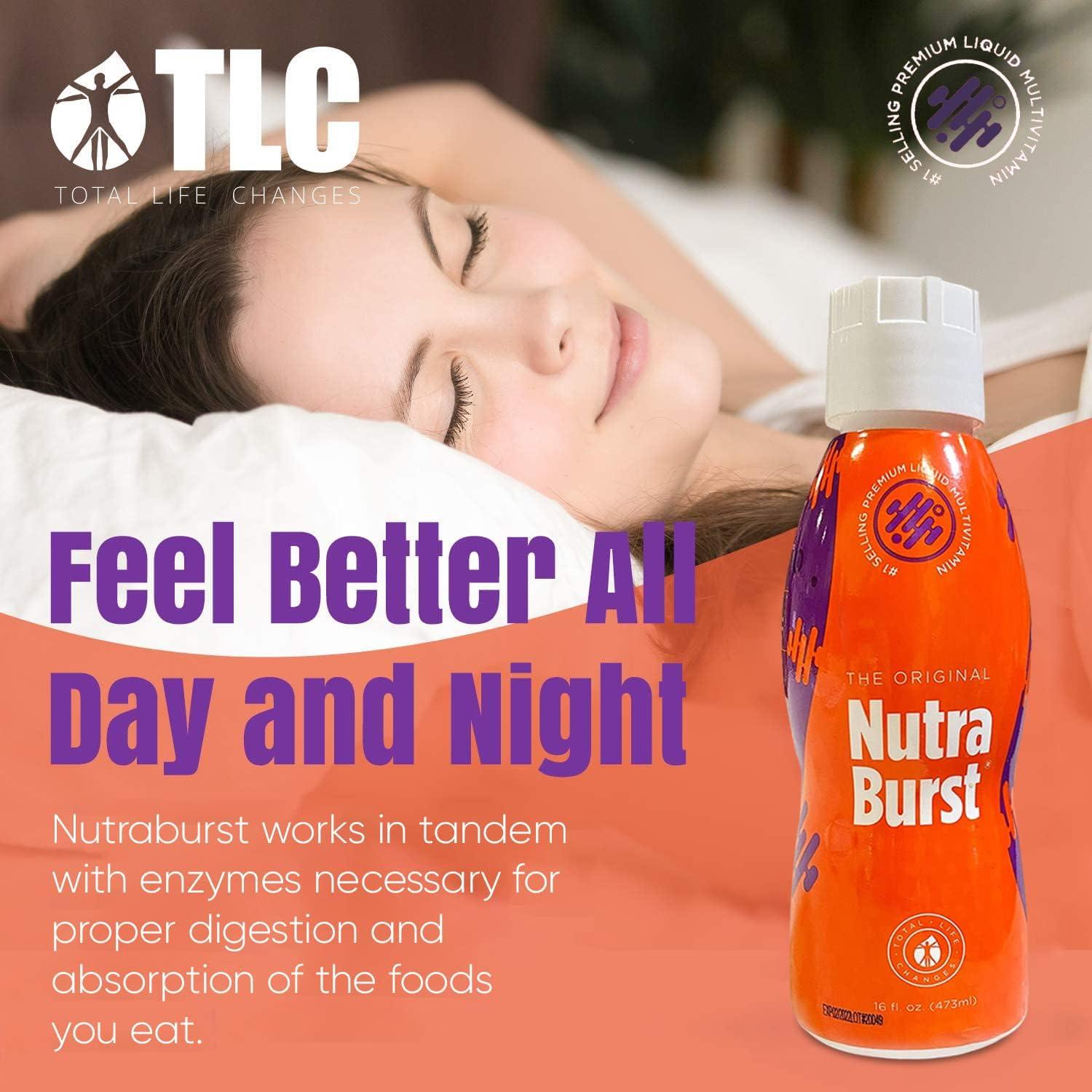Total Life Changes TLC Nutraburst Multivitamin Liquid - 16 Fl. Oz (32 ...