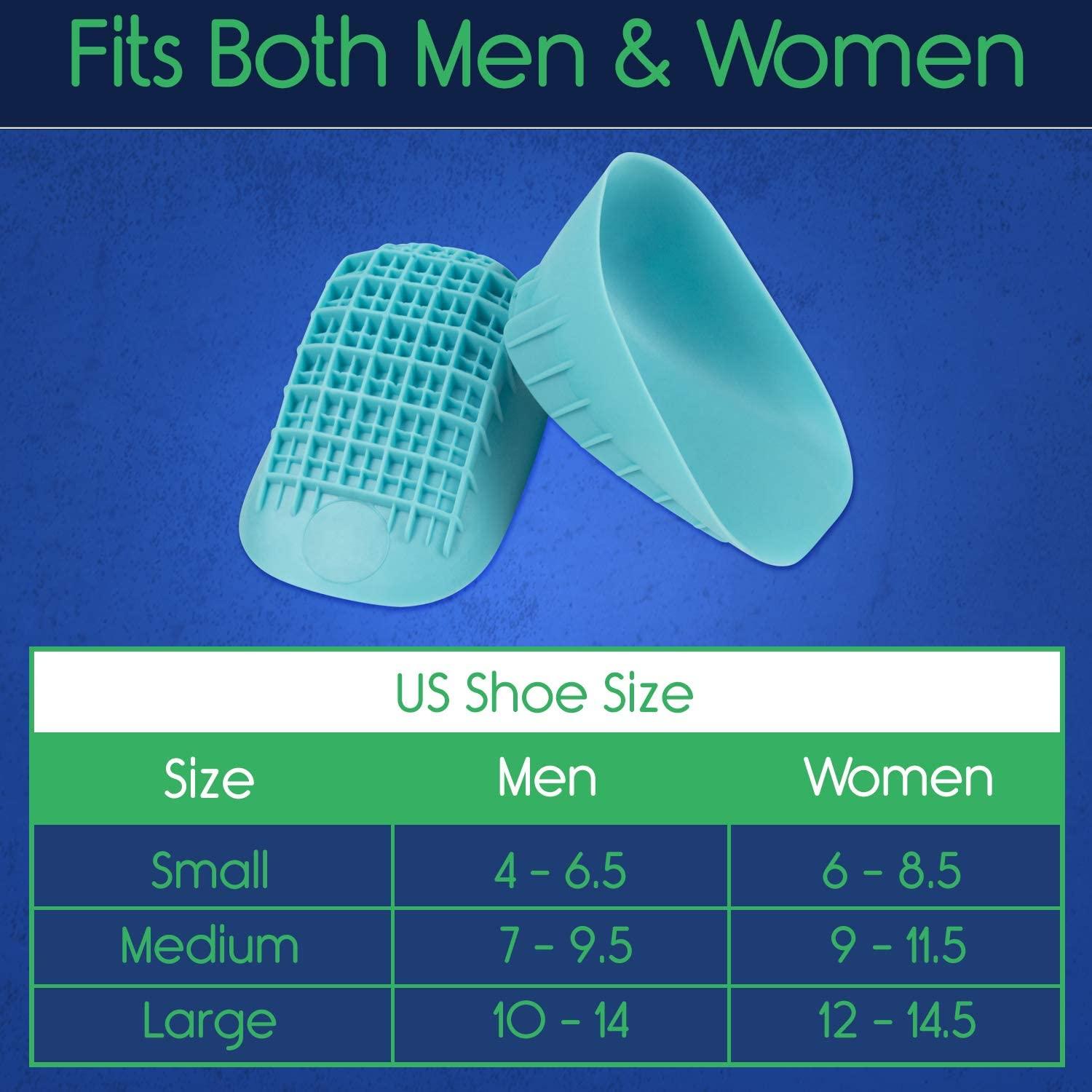 ViveSole Heel Cups - Heavy Duty High Impact Inserts for Severs Disease ...