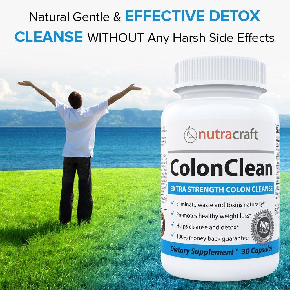ColonClean 1 Herbal Colon Detox & Laxative Supplement | Weight ...