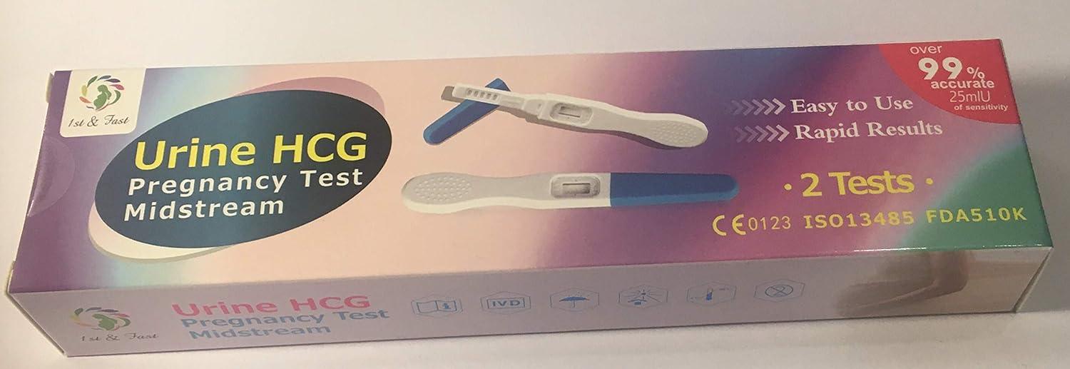 1st & Fast Pregnancy Test 1 Midstream Urine HCG | Buy Now with Express ...