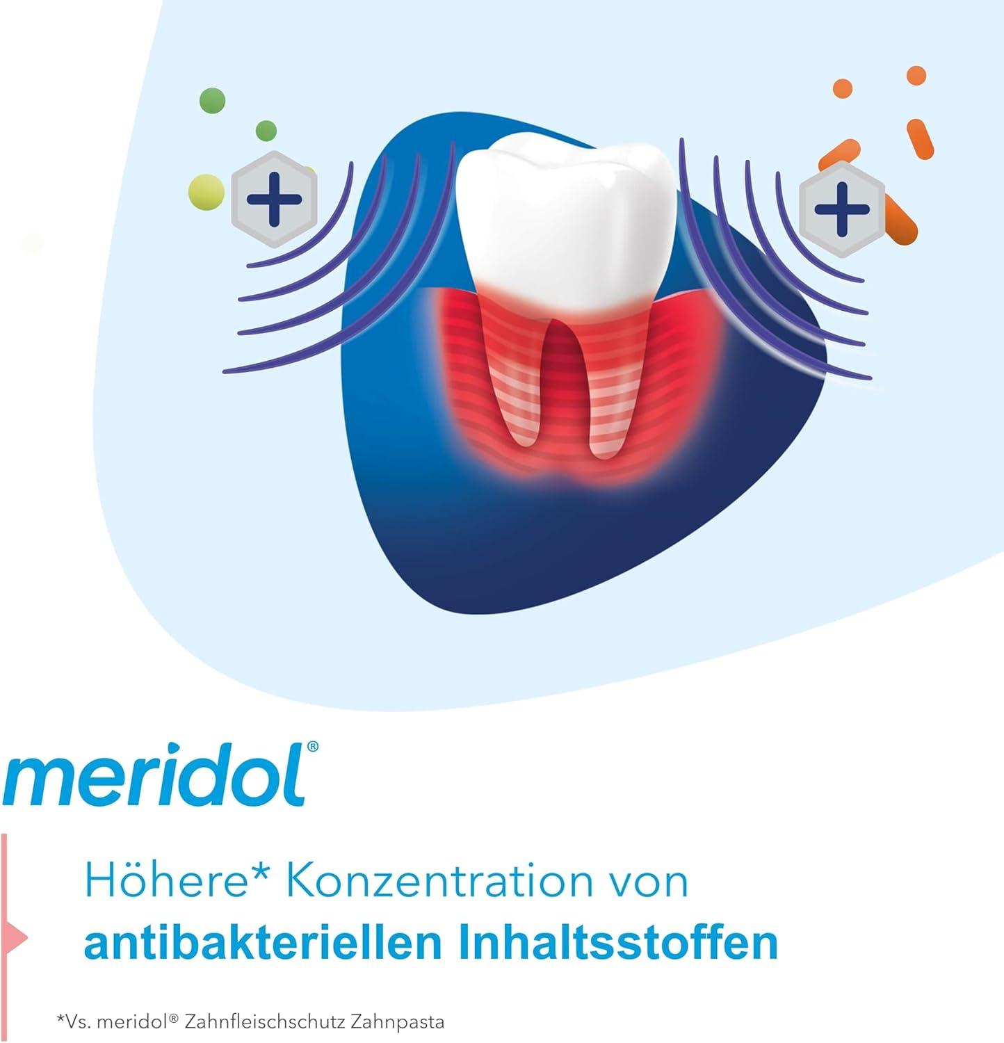 Meridol Set Parodont Expert | Toothpaste Mouthwash & Toothbrush for ...