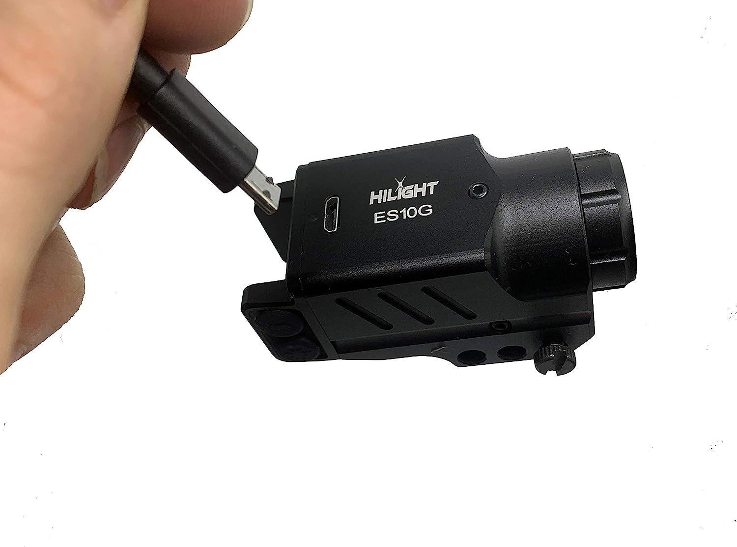 HILIGHT Enforcer Series Tactical LED Flashlight with Green/Blue Laser ...