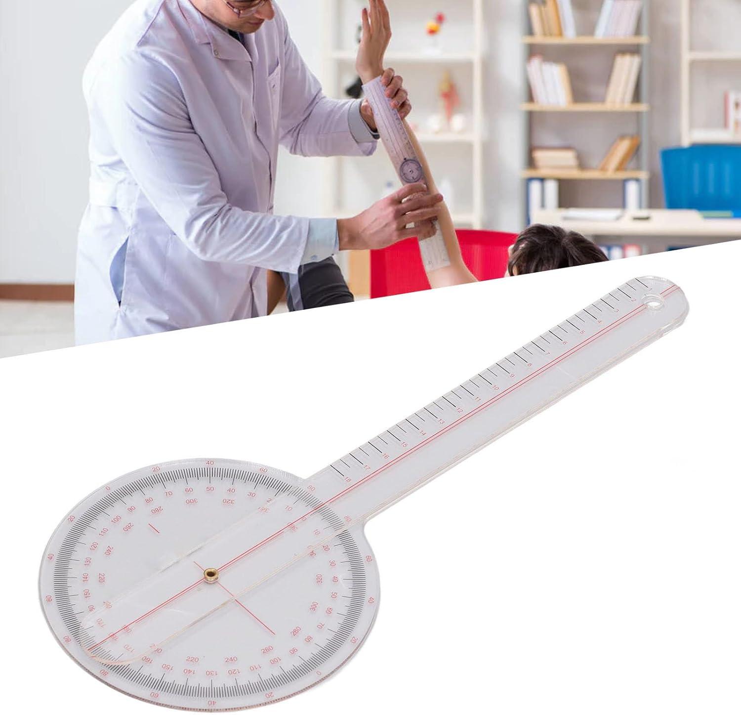 DKaony Physiotherapy Protractor Ruler Convenient Accurate Orthopedic ...