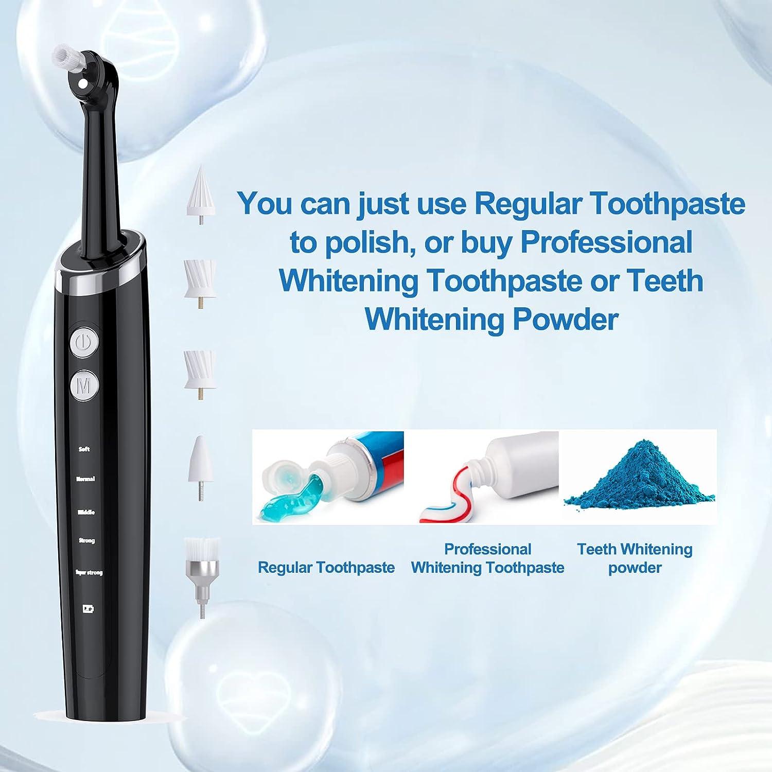 Heartyfly Dental Tools: Electric Tooth Polisher & Manual Cleaning Kit ...