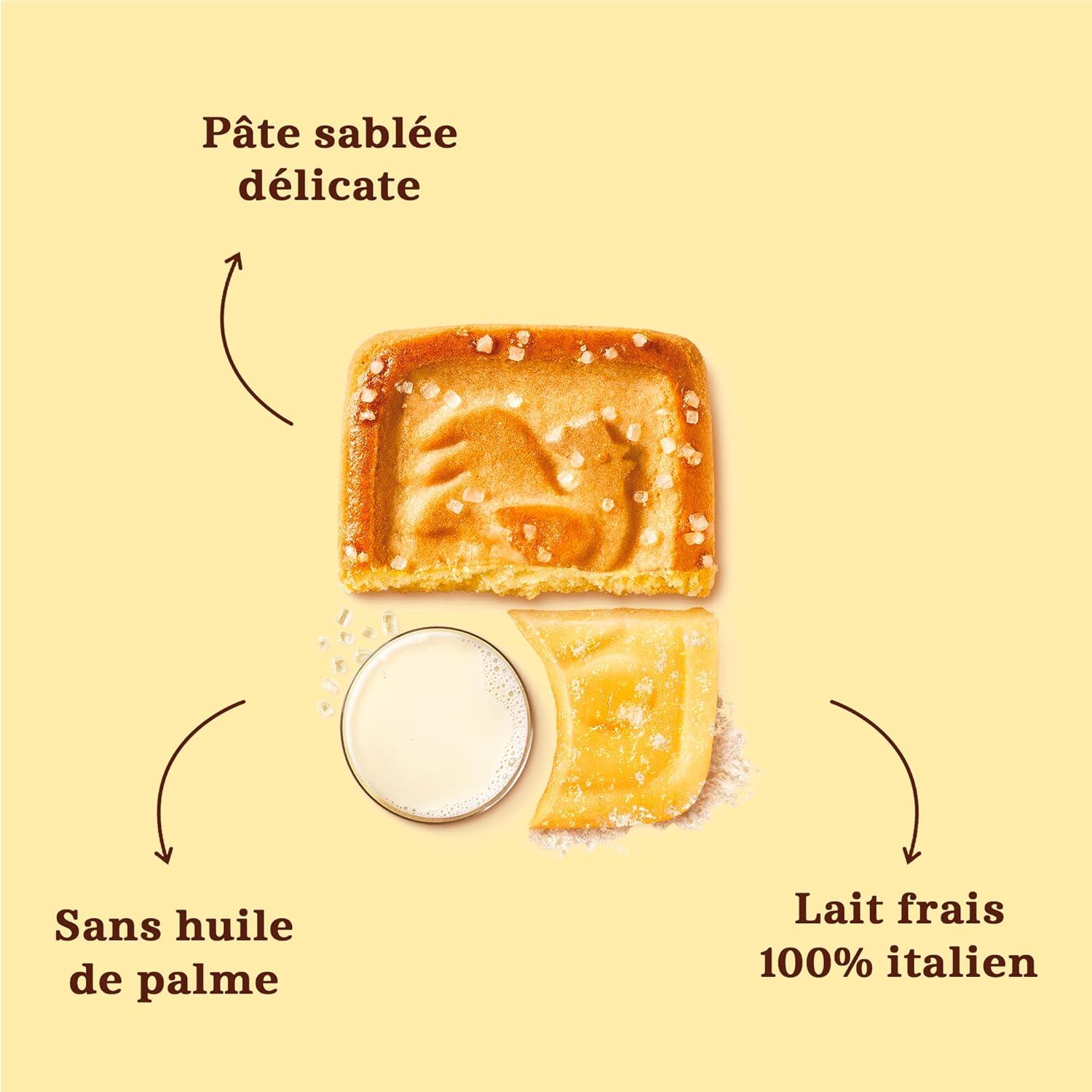 Mulino Bianco Galletti 100% Italian Premium Quality Fresh Milk Biscuits ...