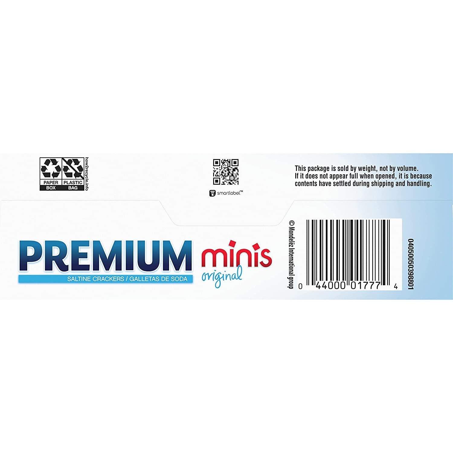 Premium Original Mini Saltine Crackers - 6-Pack, 11 oz Boxes | Buy Now ...