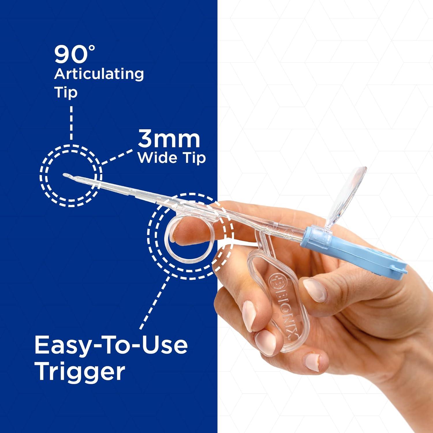 Bionix Lighted Articulating Ear Curette Earwax Removal Tool - 25 Count ...