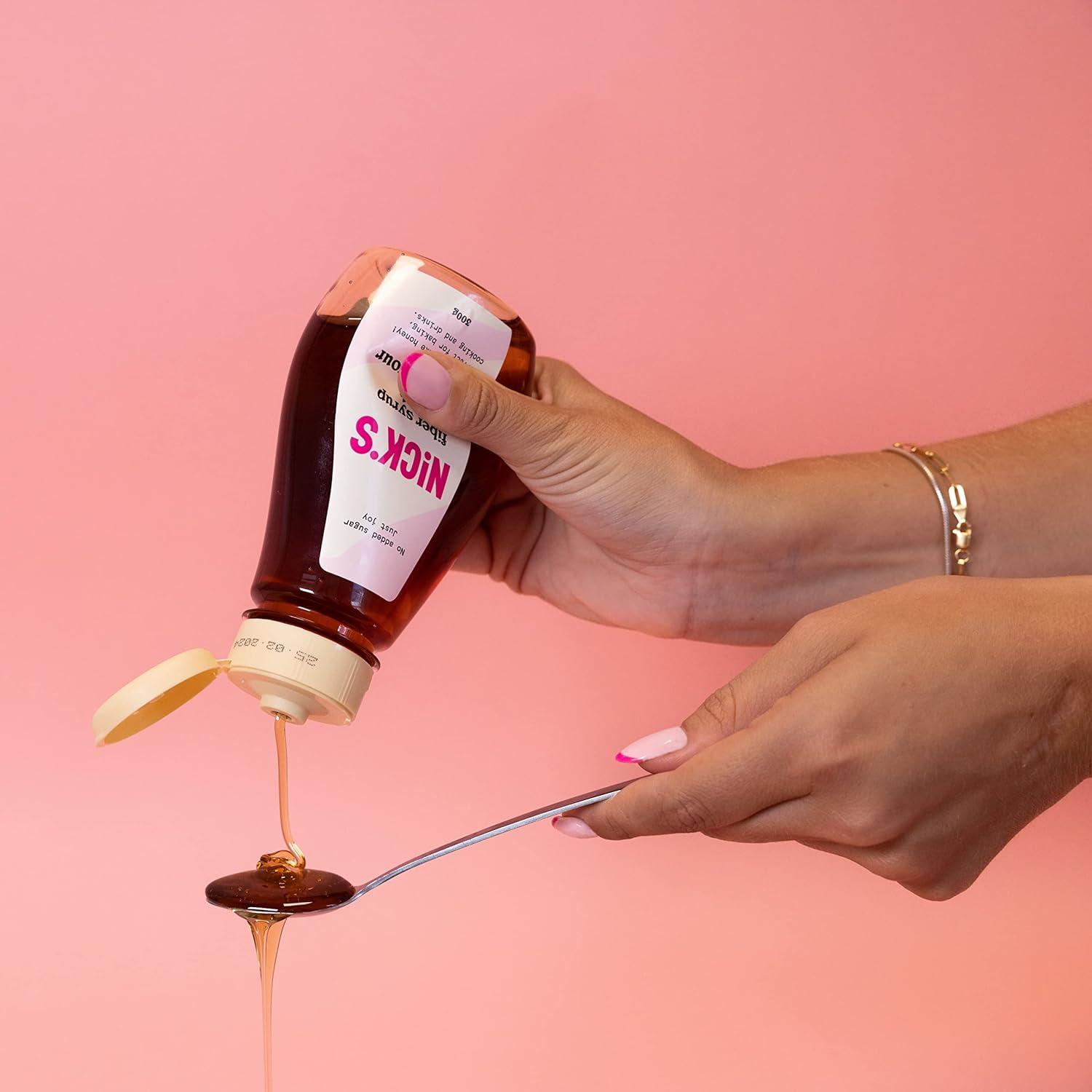 Nicks Fiber Syrup with Honey Aroma - High-Fiber Natural Keto Sweetener ...