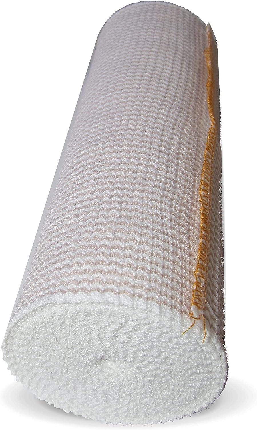 Neutripure Elastic Stretch Body Wrap Bandage | 8 Inch Wide Jumbo Roll ...