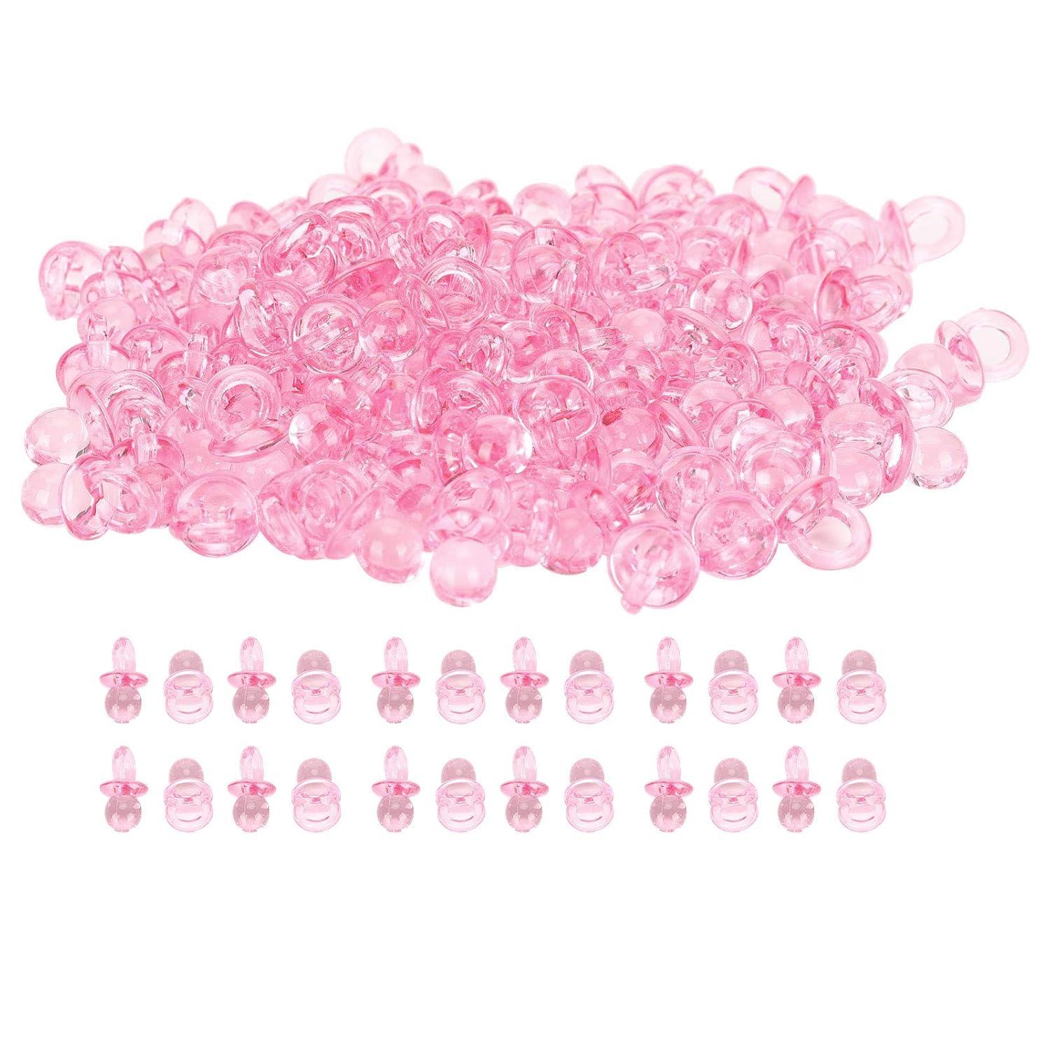 Acrylic Pacifier - Pink Baby Shower Decoration Party Supplies ...