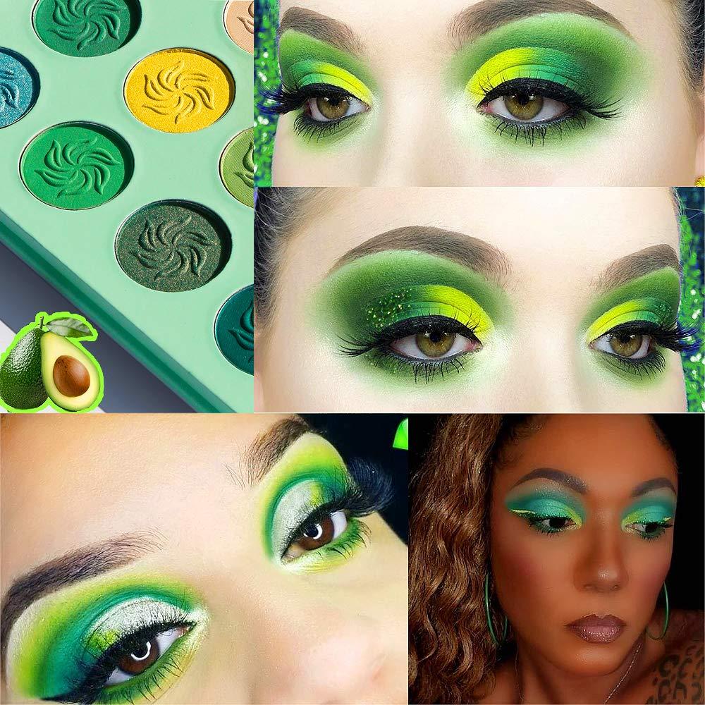 green glitter eyeshadow tutorial