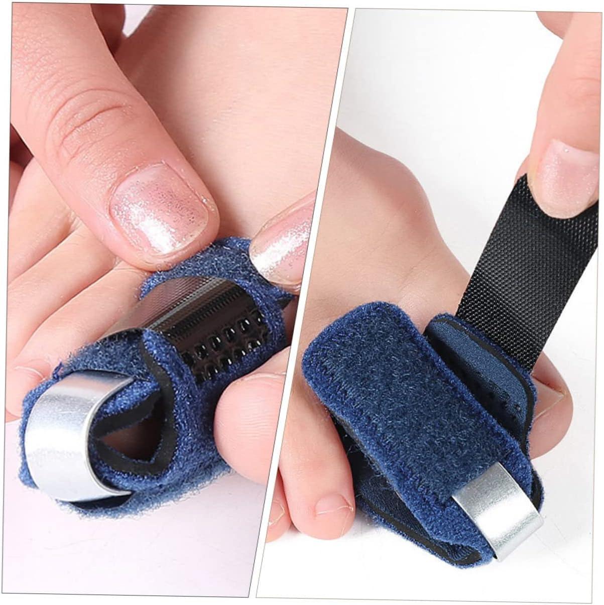 Healvian 3pcs Toe and Finger Splint Set for Trigger Thumb, Crooked Toe ...